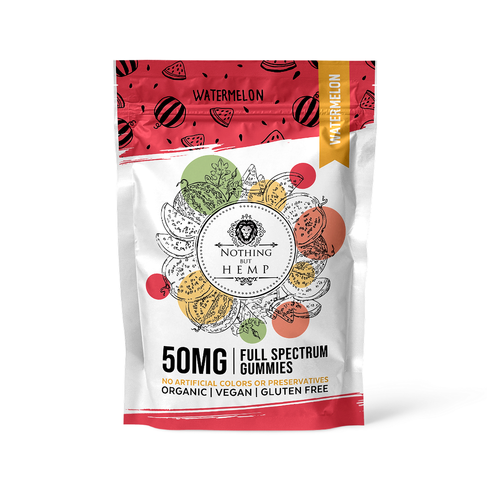 Nothing But Hemp: Watermelon | Full Spectrum | 1000MG | Gummies (under ...