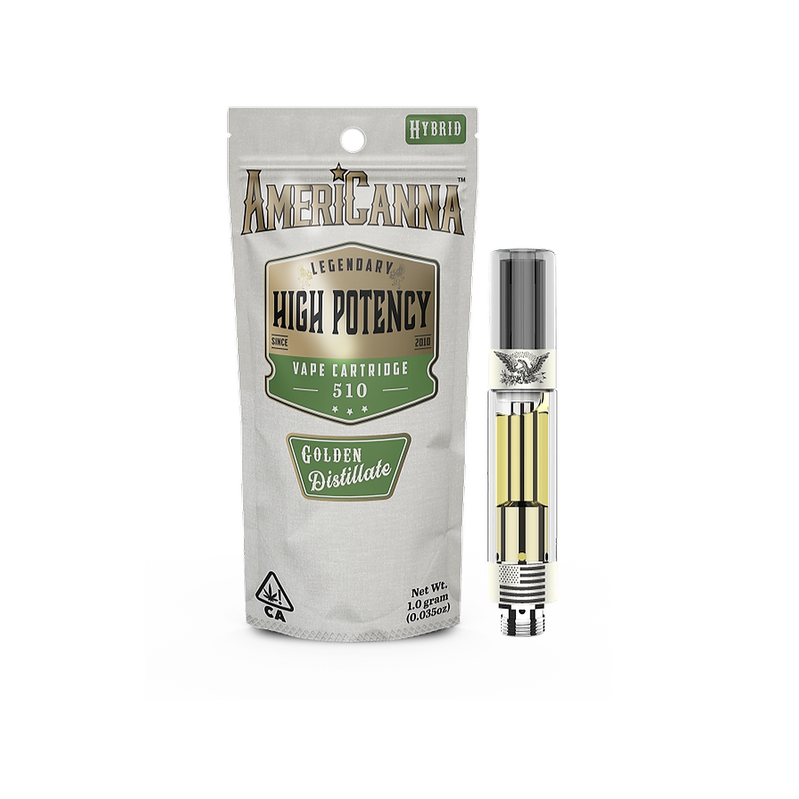 AmeriCanna®: Sundae Driver High Potency Distillate Vape Cart | Leafly