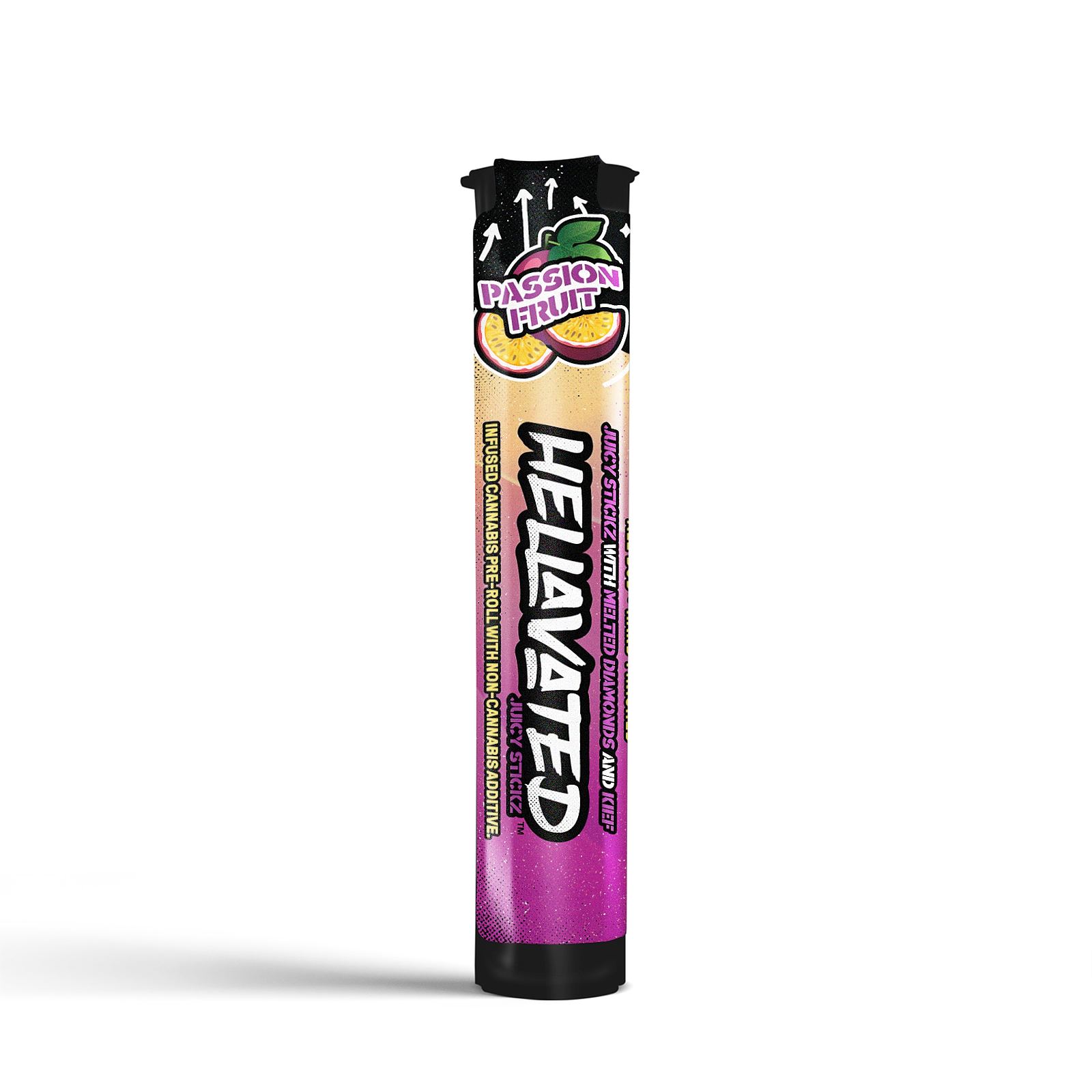 Hellavated: Passion Fruit Juicy Stickz .75g | Leafly