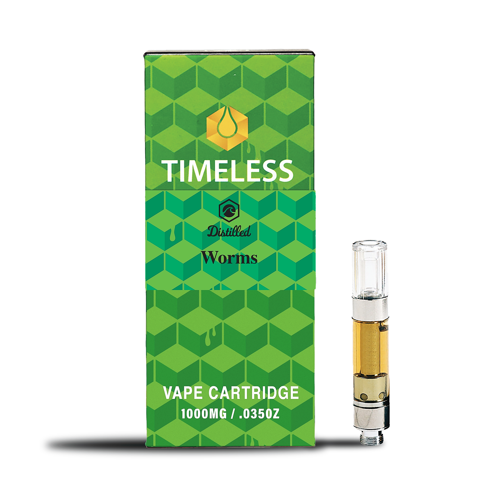 Timeless Vapes: Timeless Worms 1000mg Vape Cartridge (Chill) | Leafly