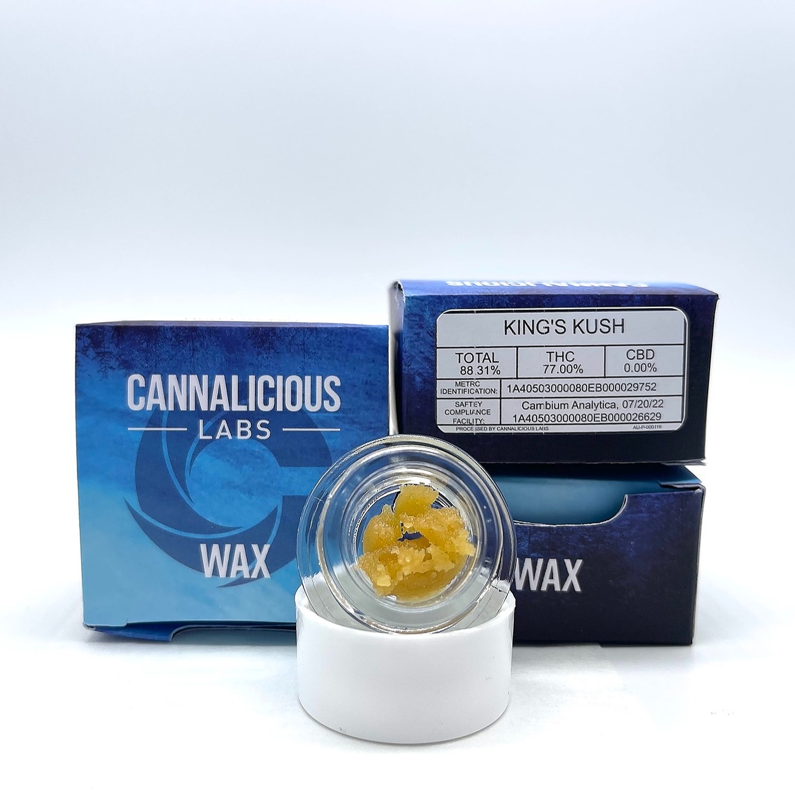 Cannalicious Labs: King's Kush Wax 1.0 g | Leafly