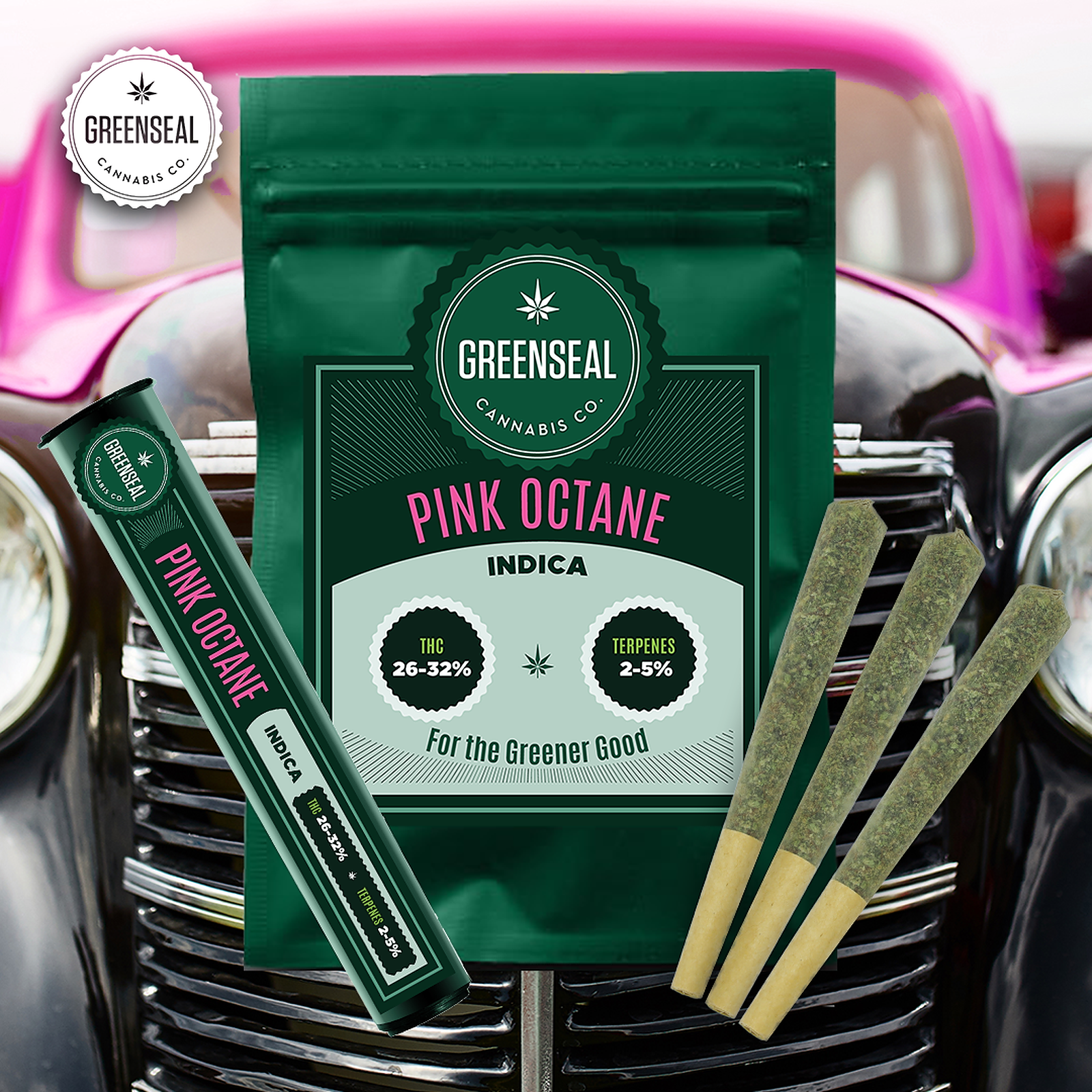 GreenSeal Cannabis Co.: Pink Octane - 3.5g Flower - Northwest ...