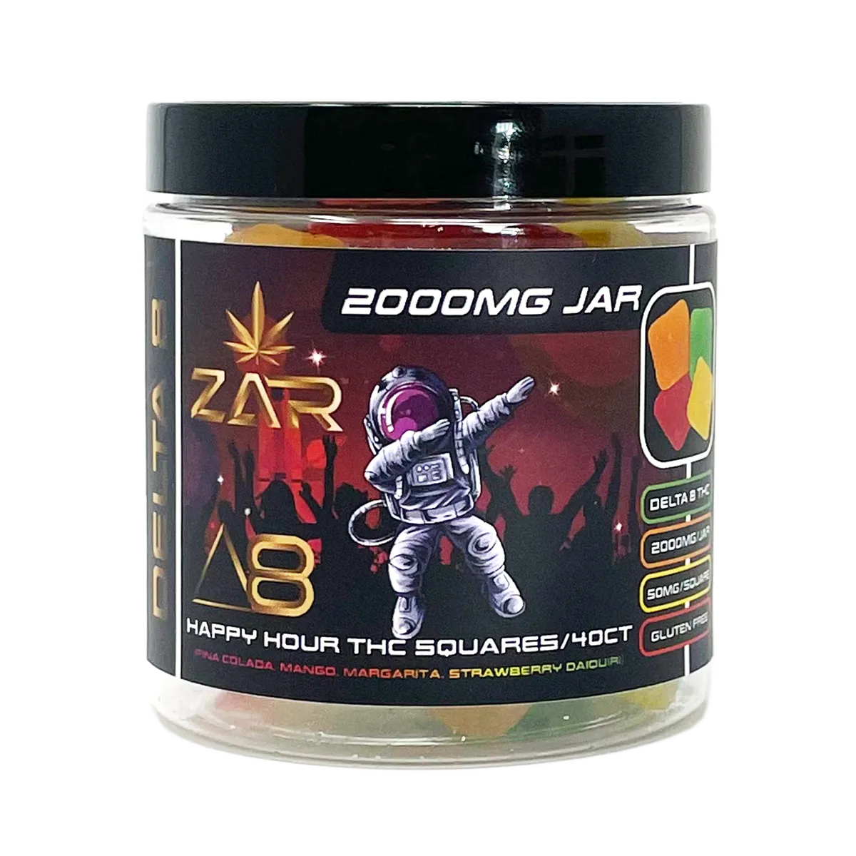 ZAR- Veterans Receive 22% Off!- 10% OFF With Code: LEAFLY: ZAR 50mg Delta 8 THC Happy Hour ...