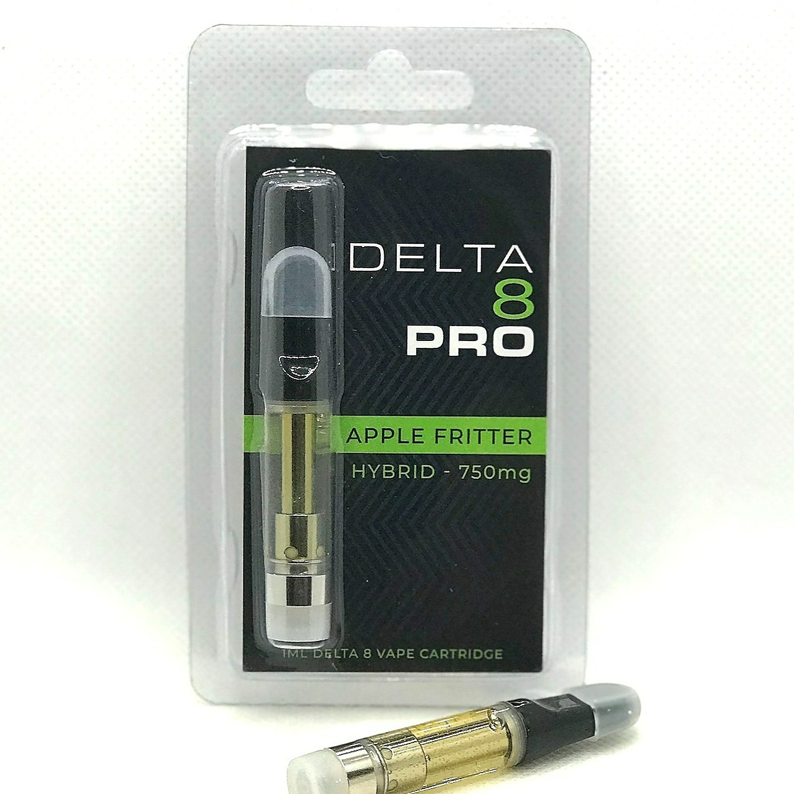 Delta 8 Pro: 1ml Vape Cartridge Delta 8 THC Apple Fritter | Leafly