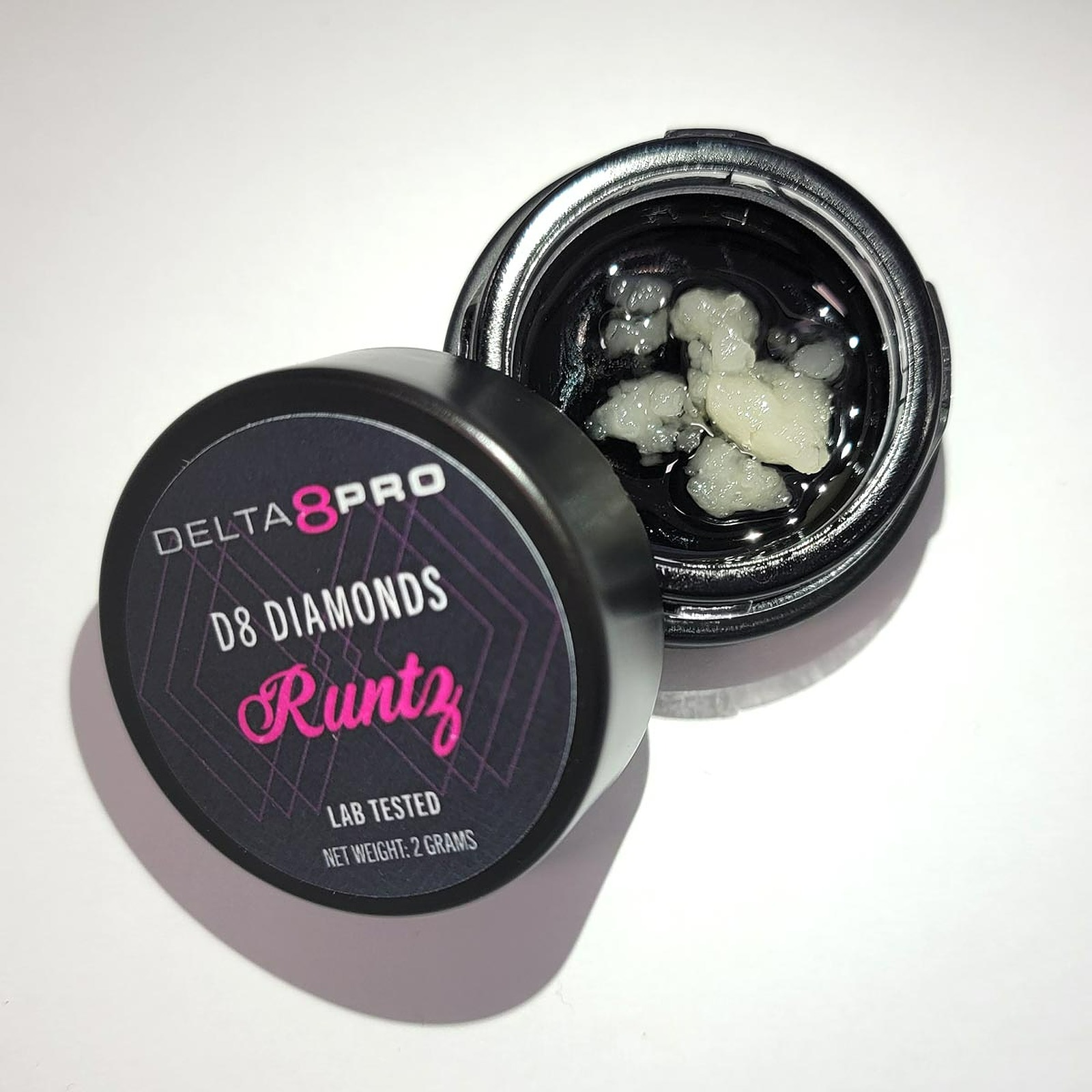 Delta 8 Pro: Delta 8 THC Sauce & Diamonds 2g Runtz | Leafly
