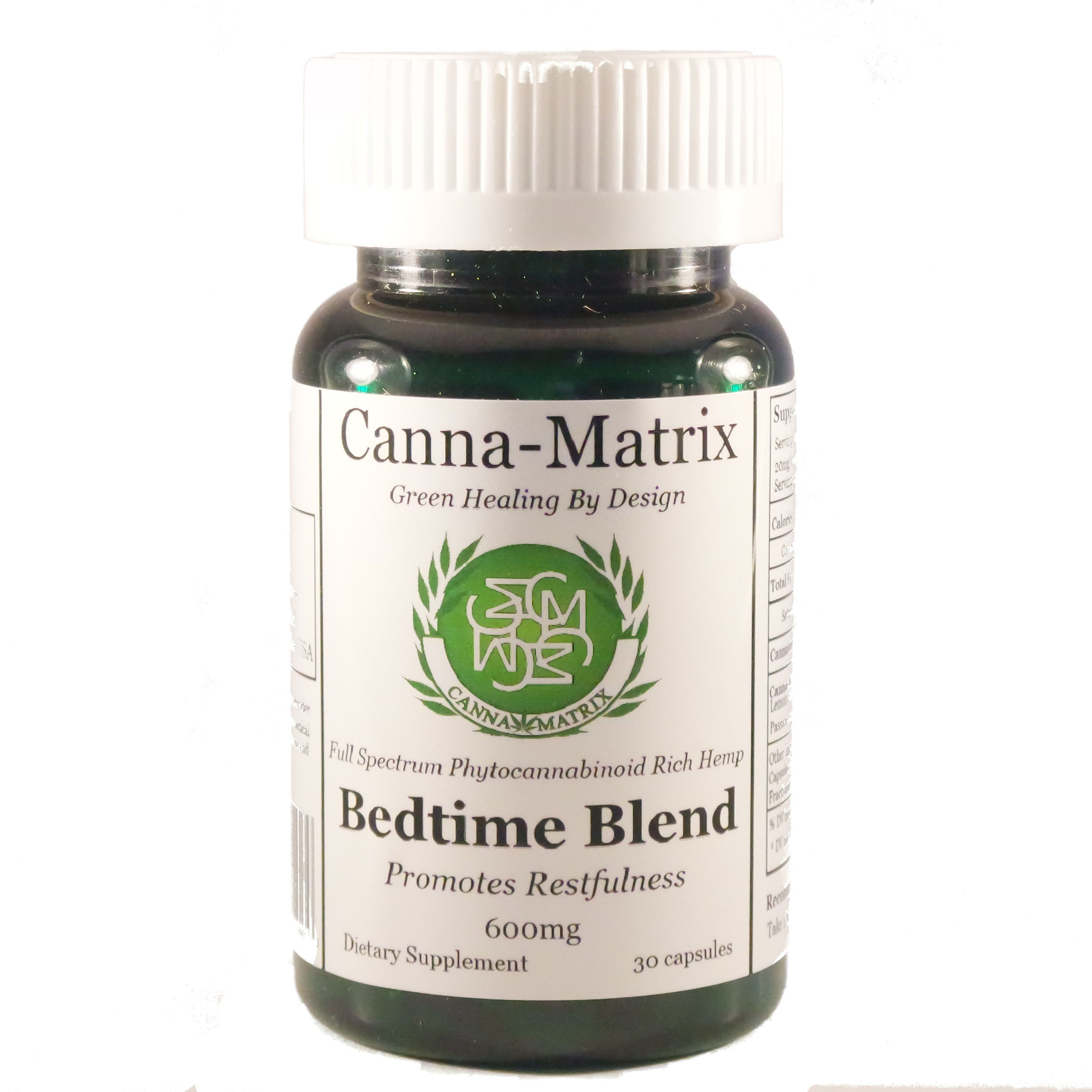 Canna-Matrix: Bedtime Blend Capsules | Leafly