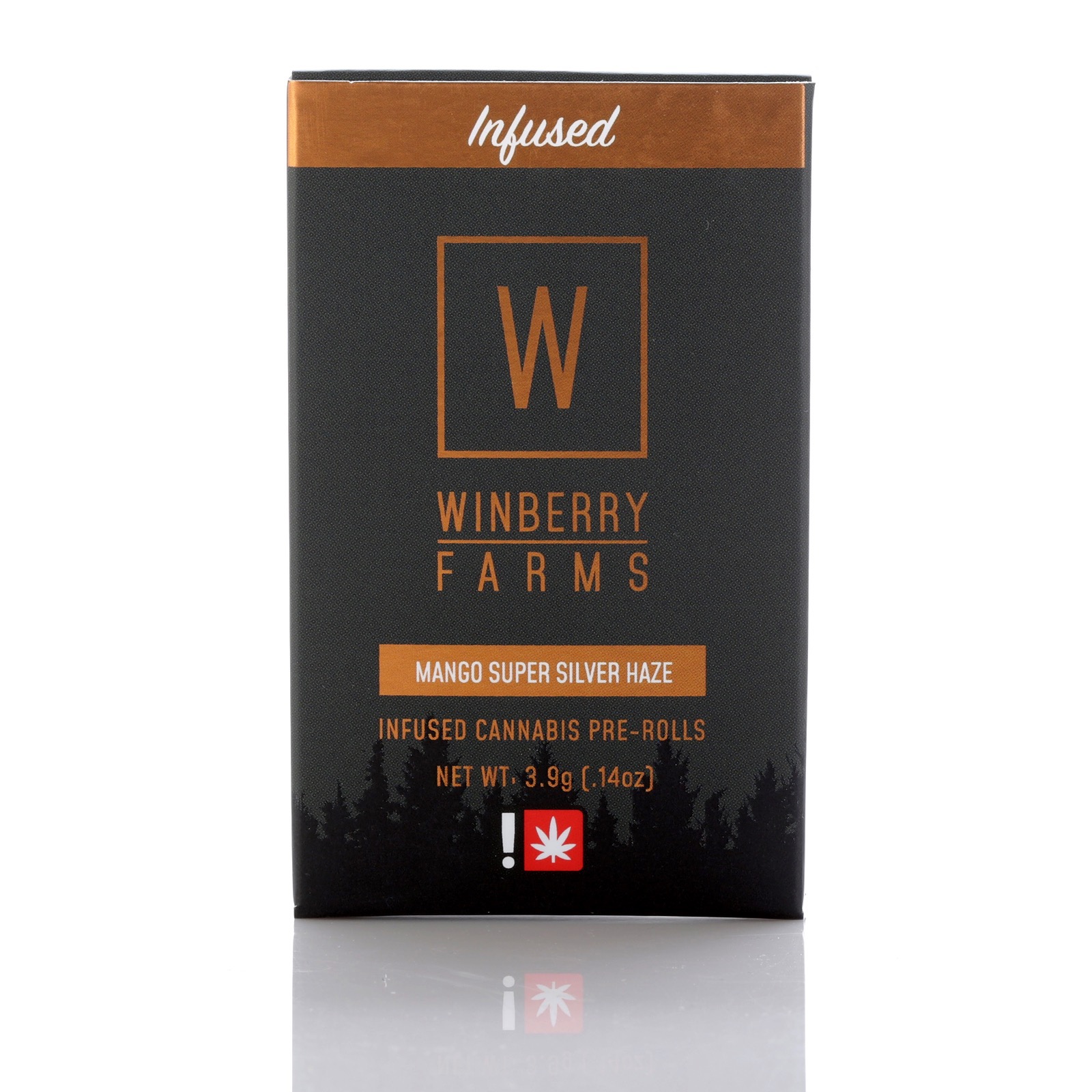 Winberry Farms: Mango Super Silver Haze Infused Pre-Roll Pack | Leafly