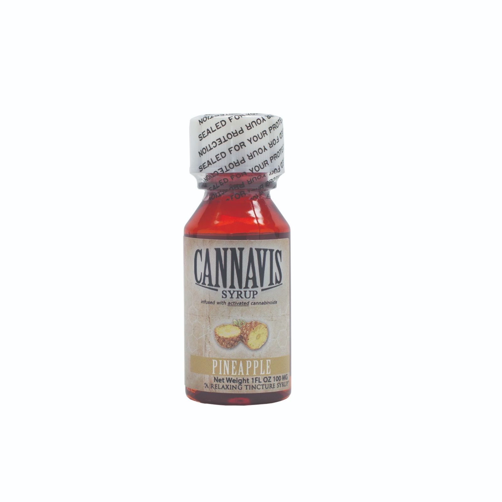 Cannavis: Pineapple Syrup 100mg 1oz | Leafly
