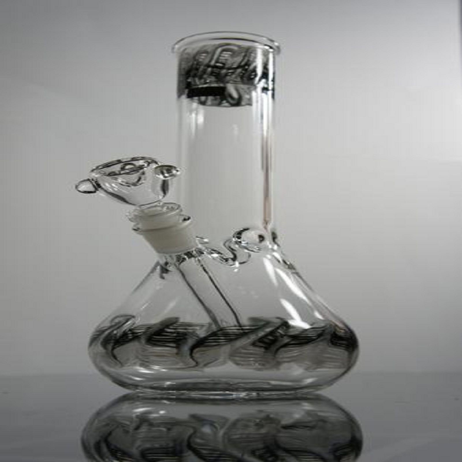 Stash Lab Technologies: 12" Wrap and Rake Beaker Glass Water Pipe | Leafly