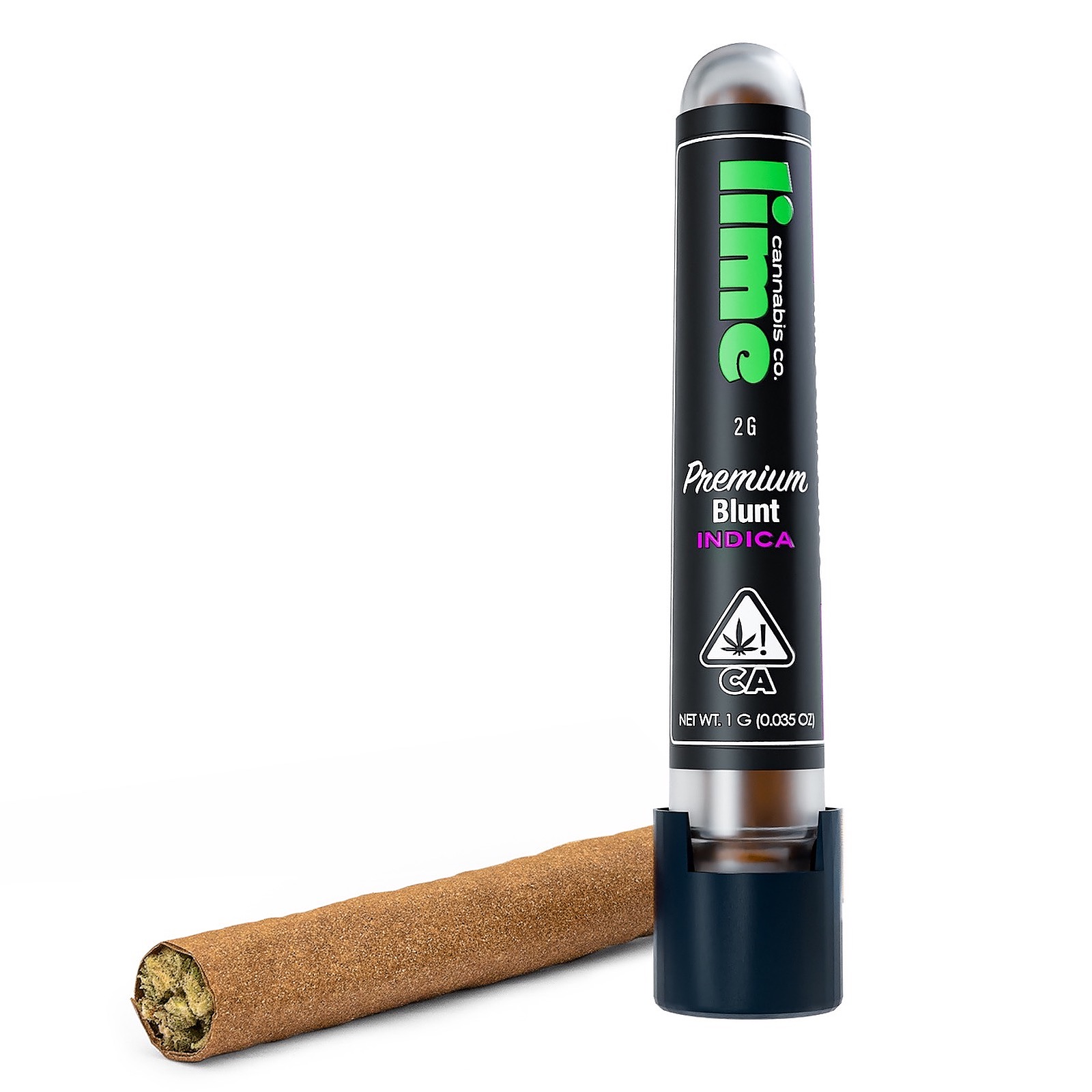 Lime: Indica (2.0g Blunt) | Premium Nug Blend | Leafly