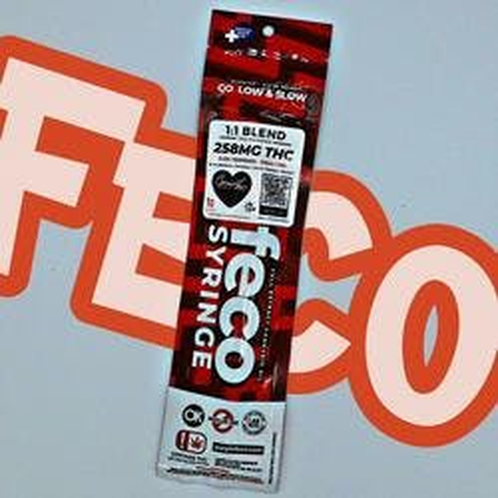 Pharmicated: 1:1 Blend Red Feco Syringe | Leafly