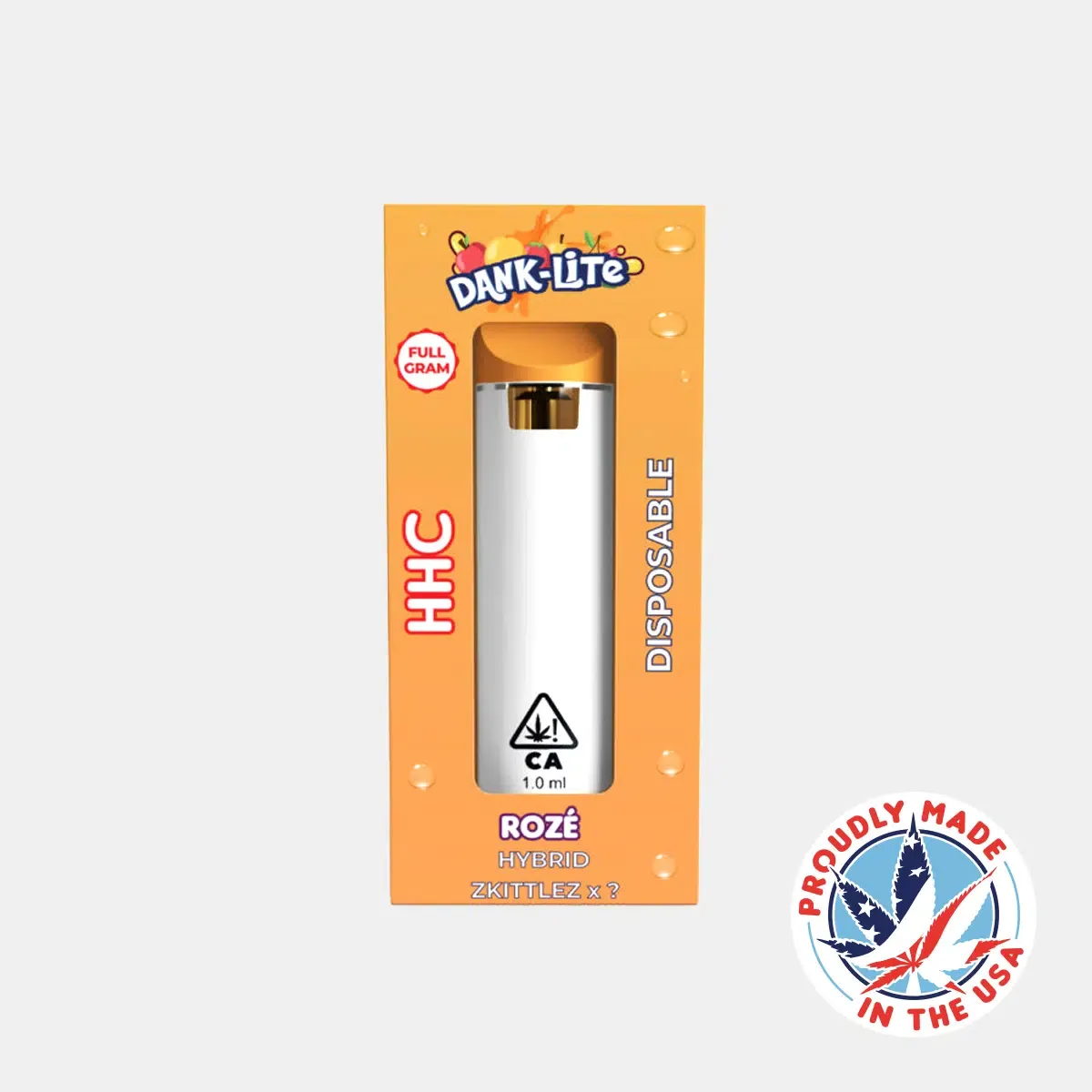 DankLite: HHC Disposable Vape – Roze (Hybrid) | Leafly