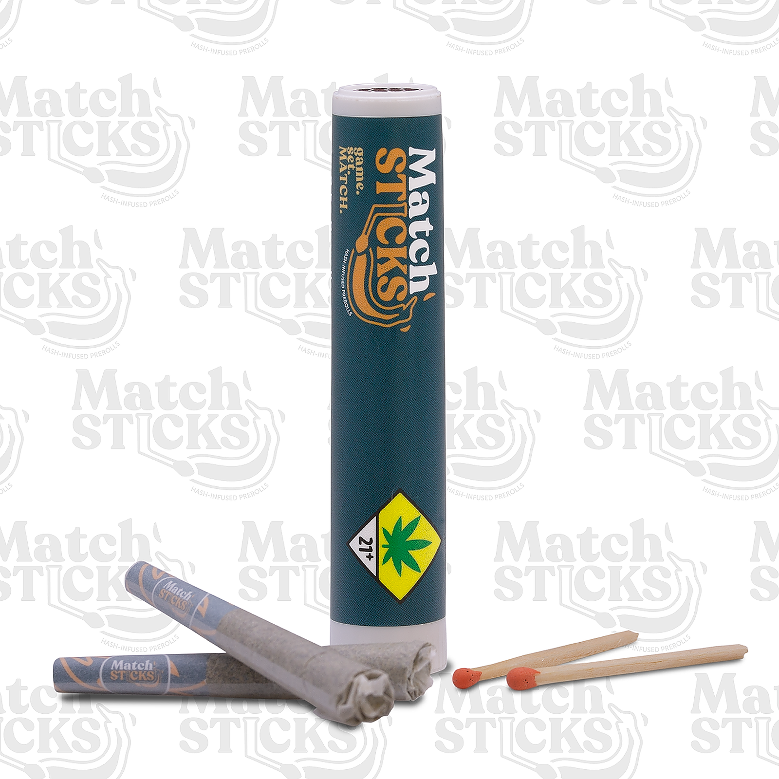 Dewey Cannabis Co.: MatchSticks Hash Infused Prerolls - Cosmic Pie [2x ...