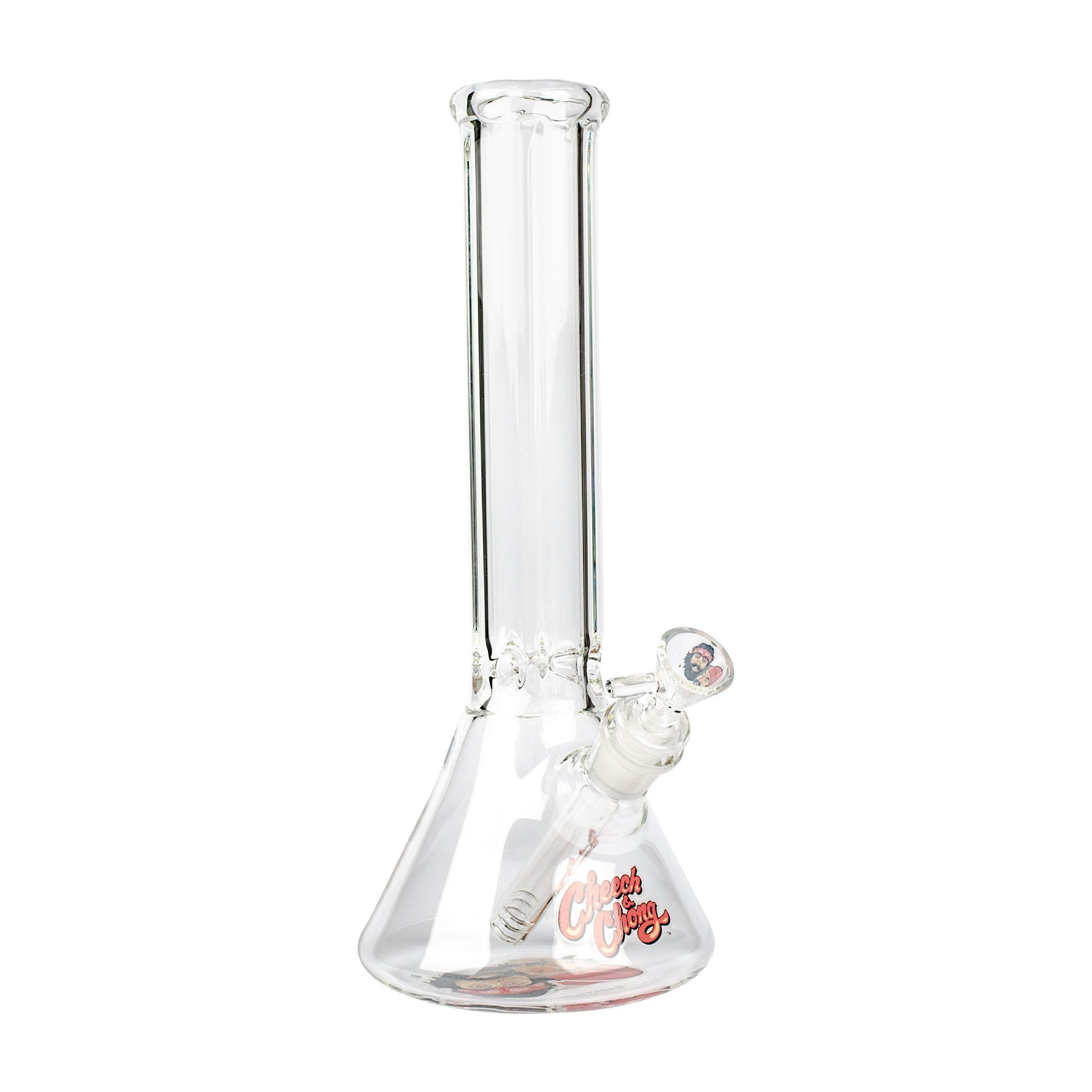 Cheech & Chong Glass: 12" Los Cochinos Beaker Tube Bong | Leafly