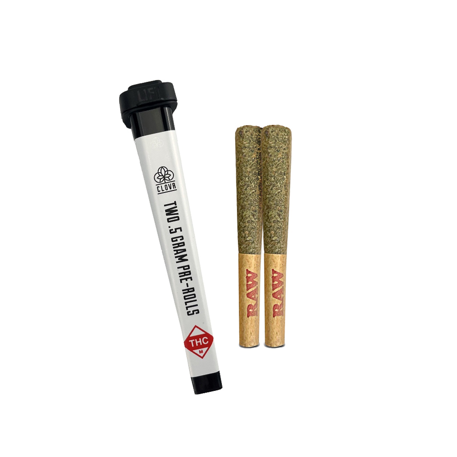 CLOVR: CLOVR- Pre-rolls- 0.5g 2 Pack - Triangle Mints | Leafly