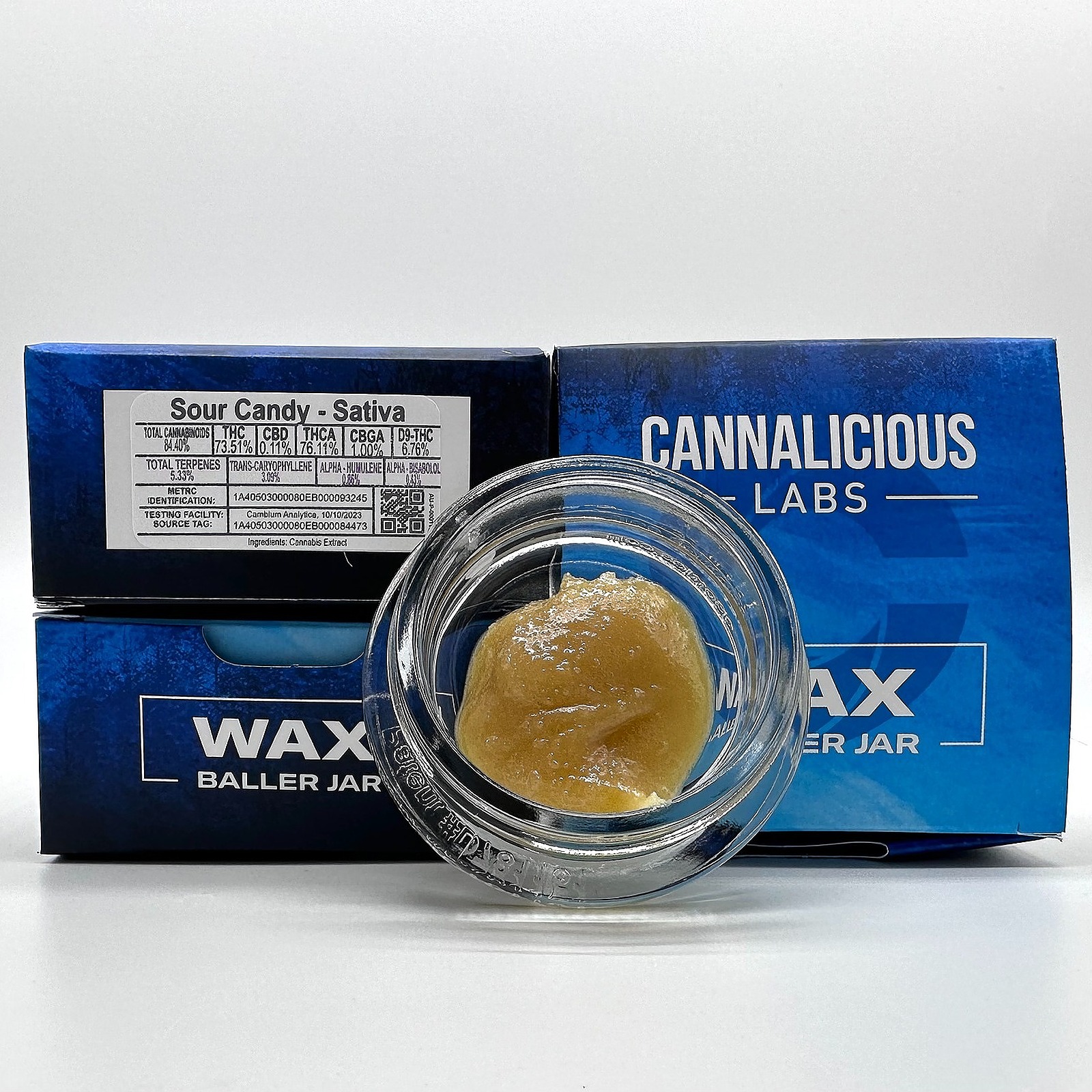 Cannalicious Labs: Sour Candy Wax Baller Jar - Sativa | Leafly