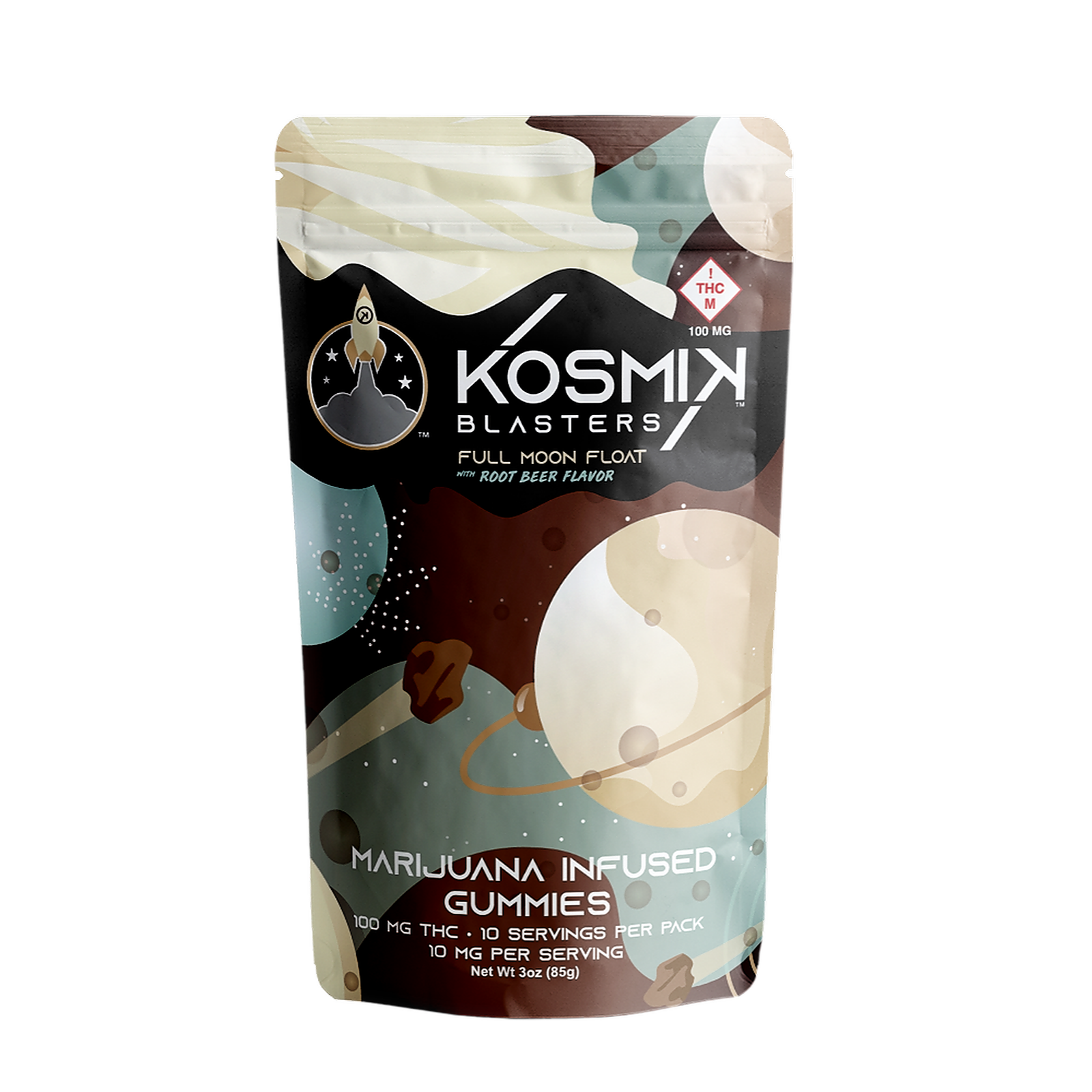 Kosmik Brands: Full Moon Float 250mg | GUMMIES | Leafly