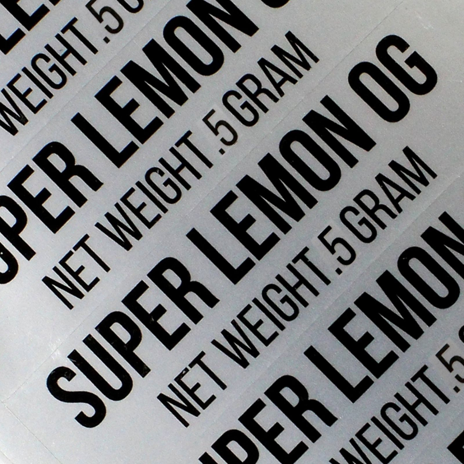 Shatter Labels: 100 Super Lemon Medical Marijuana Stickers By Shatter ...