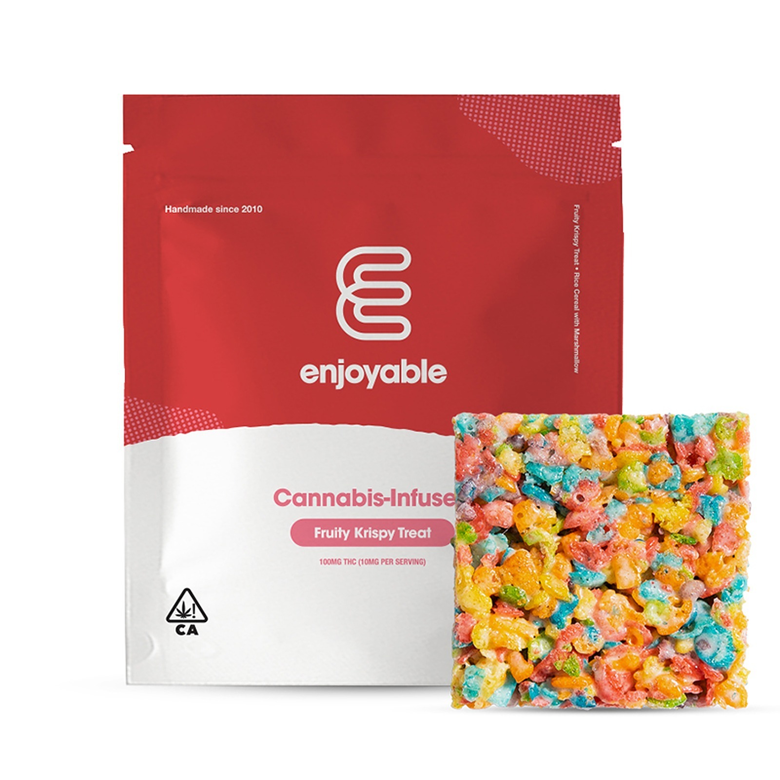 Enjoyable: Enjoyable "Fruity Krispy Treats" 100mg (Single) | Leafly