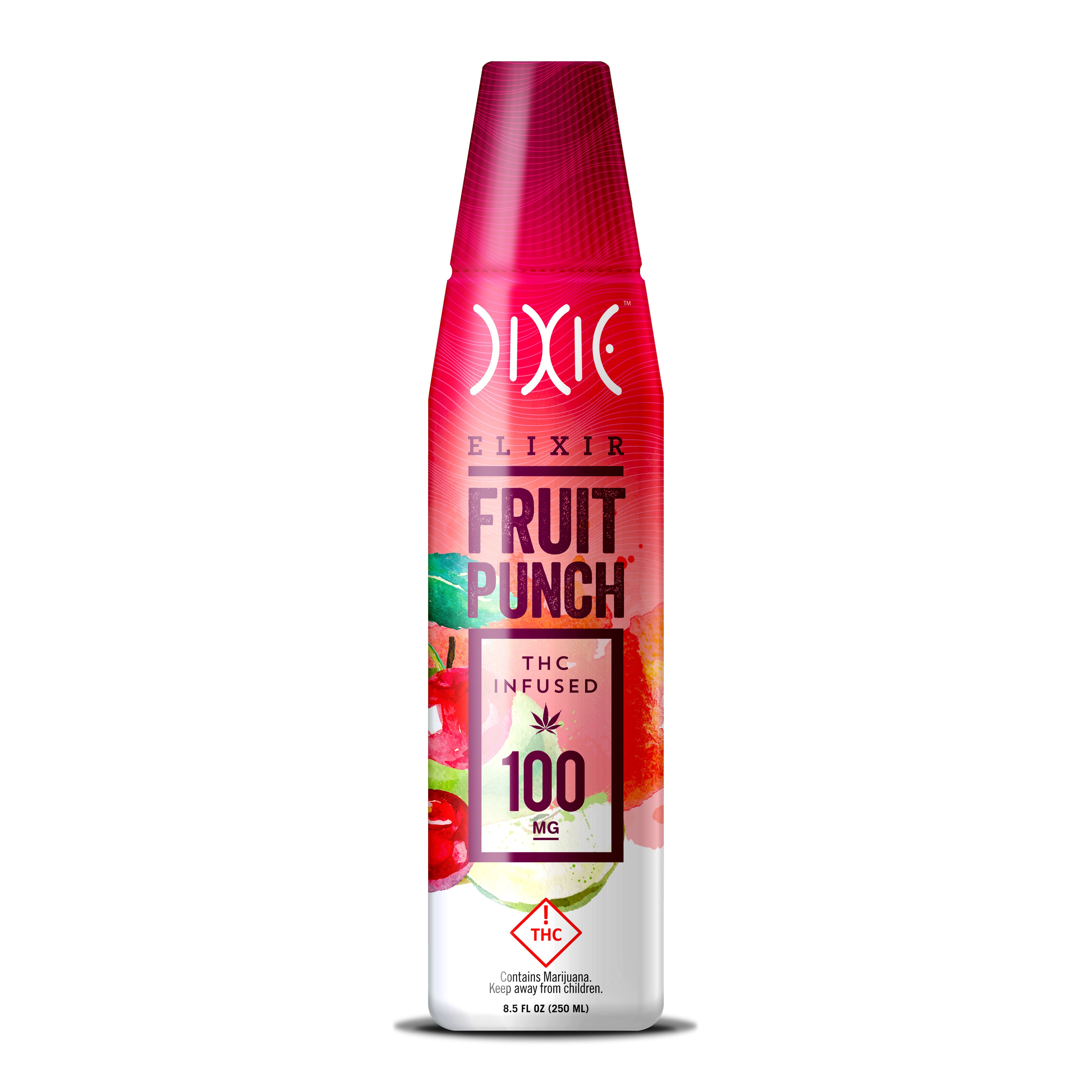 Dixie Brands: Fruit Punch Elixir - 100mg | Leafly