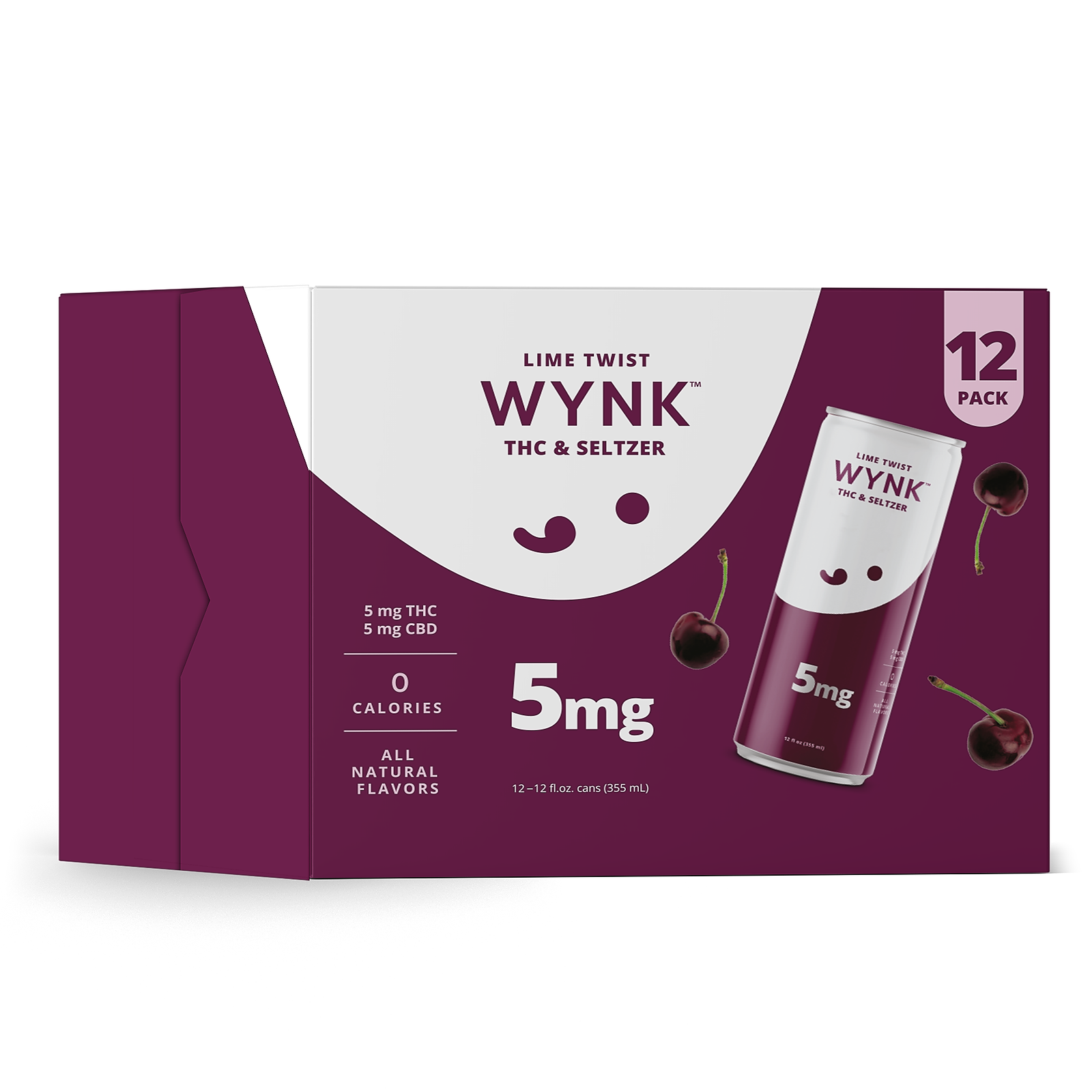 WYNK: 1:1 Black Cherry Fizz (5mg) (12pk) | Leafly