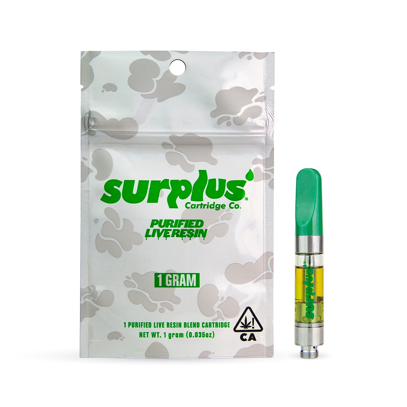 Surplus: Frozen Margy Live Resin Cartridge 1g | Leafly
