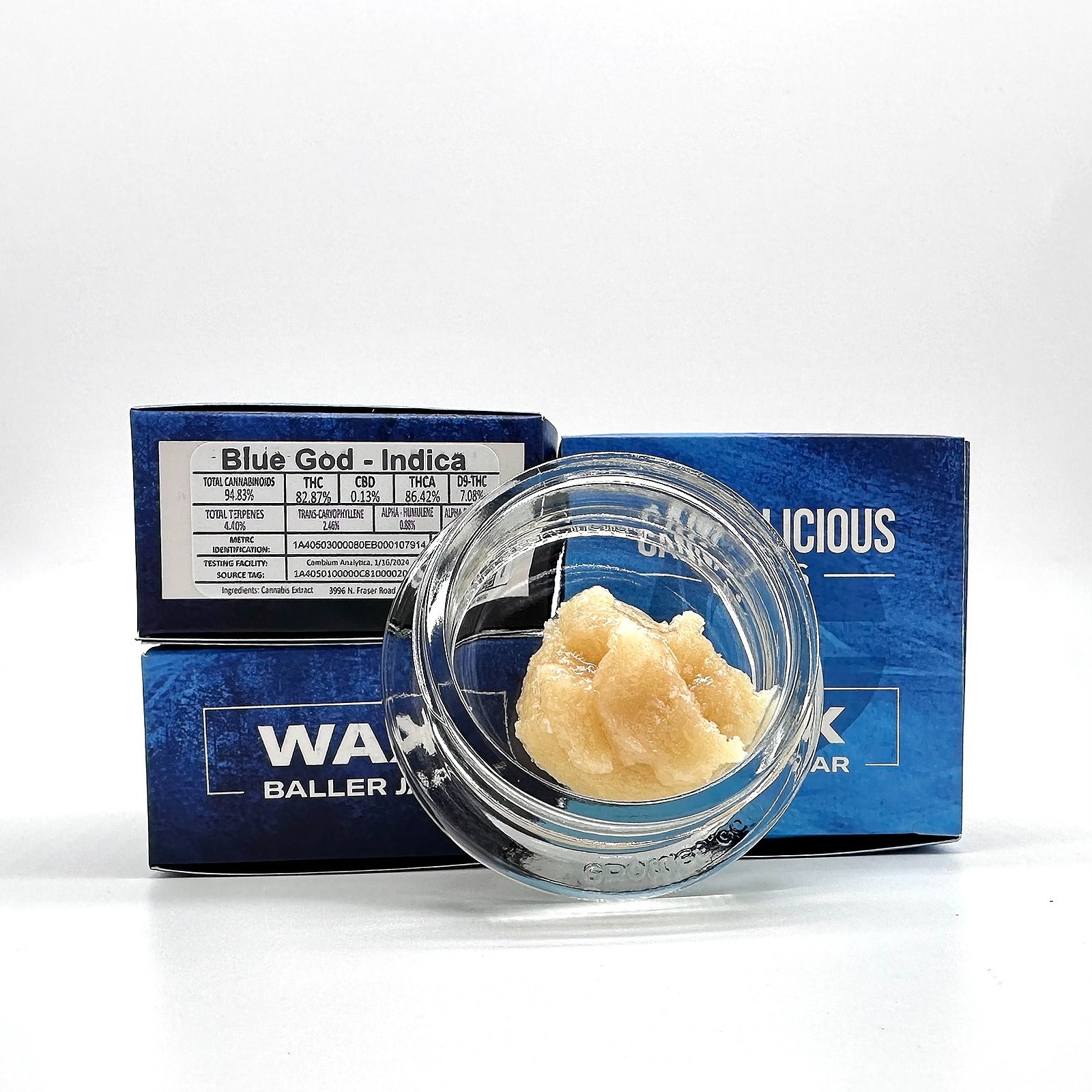 Cannalicious Labs: Blue God Wax - Indica | Leafly
