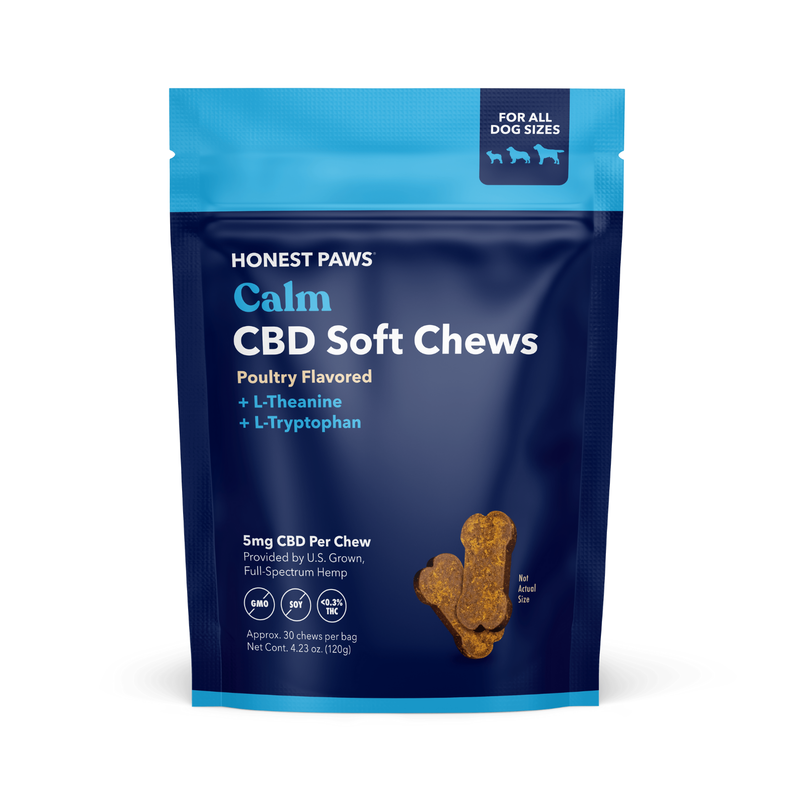 Honest Paws: Calm - CBD Soft Chews | Leafly