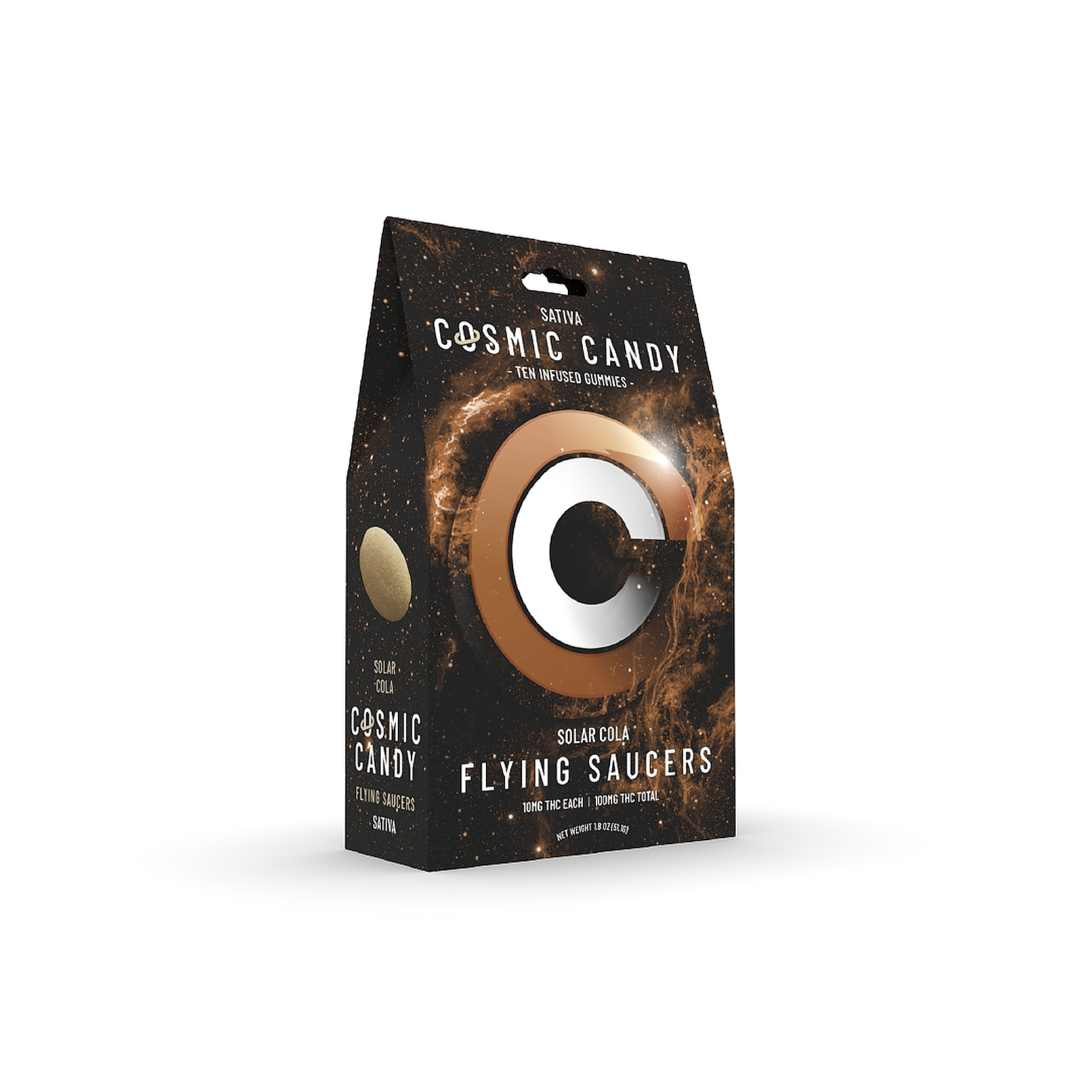 Cosmic Candy: Cosmic- Super Solar Cola Sativa 100mg | Leafly