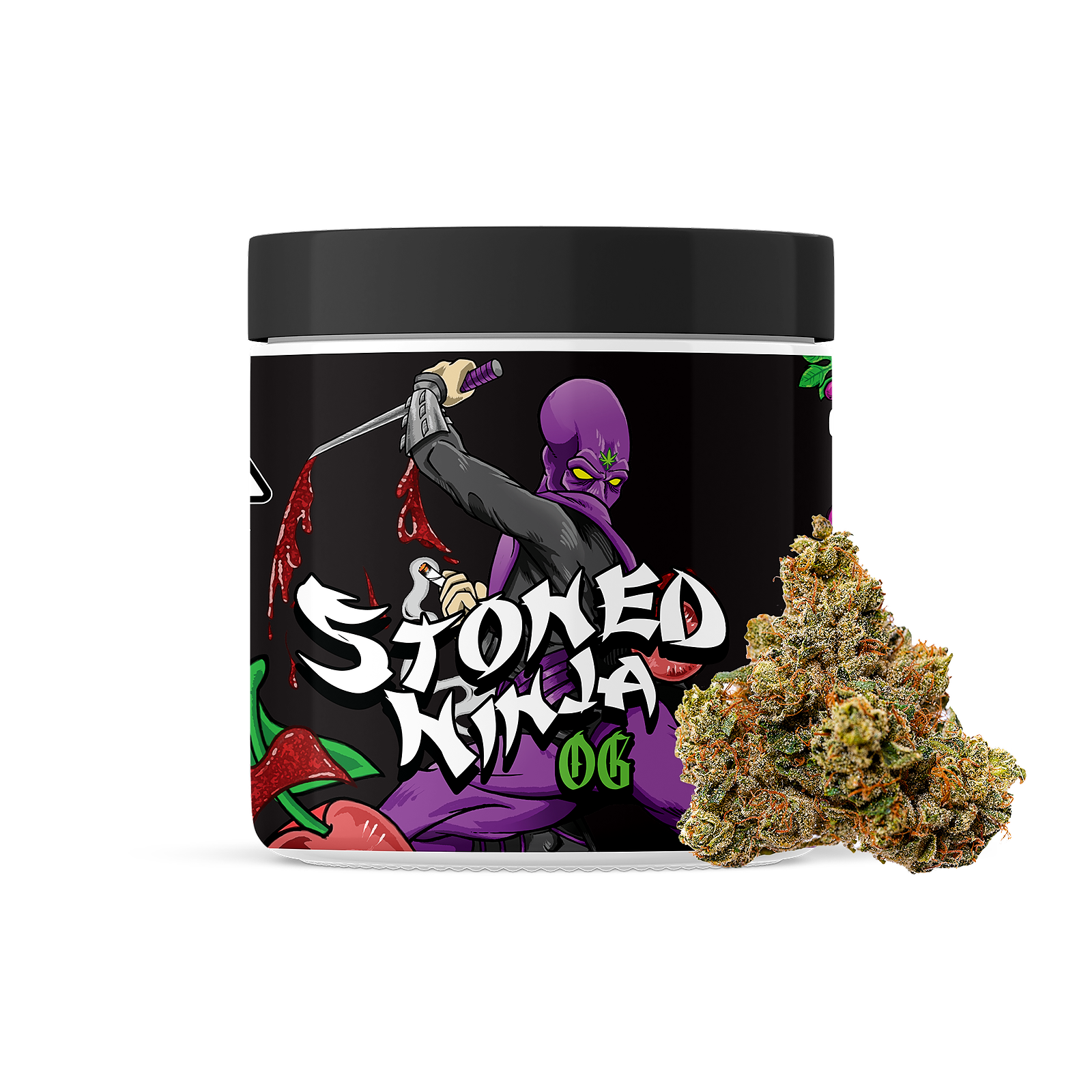 The Cure Company: Stoned Ninja | 28g Biggs | Leafly