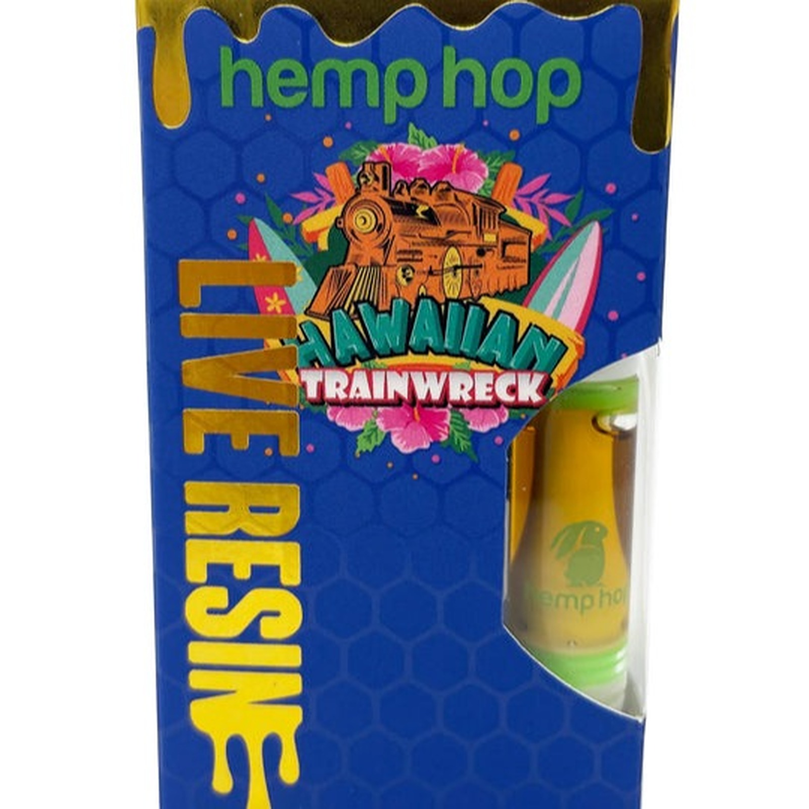 Hemp Hop: Hawaiian Trainwreck Live Resin Vape Cartridge | Leafly