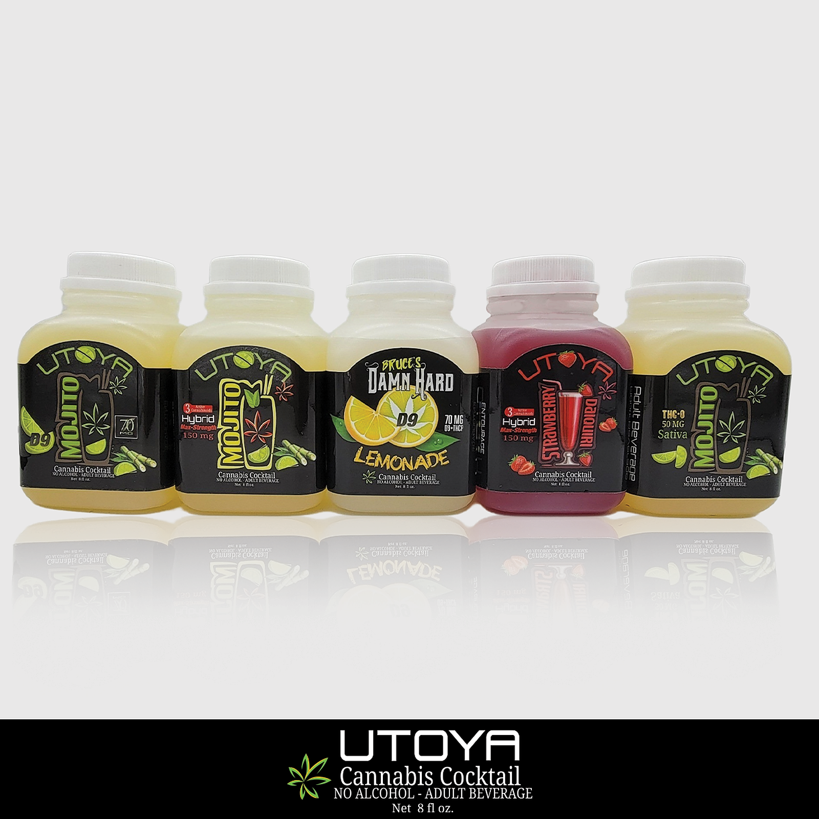 Utoya: Cannabis Cocktails (8 oz) – Non-Alcoholic Cannabis Infused ...