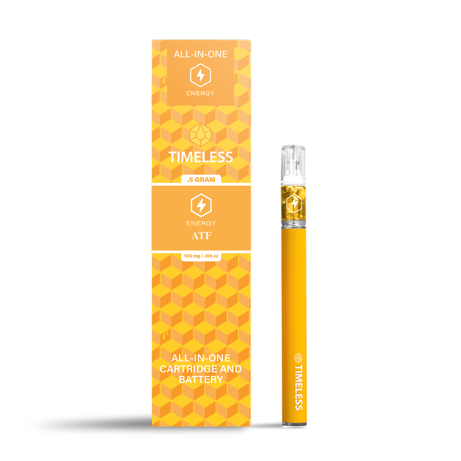 Timeless Vapes: Timeless ATF All-in-One 500mg (Energy) | Leafly
