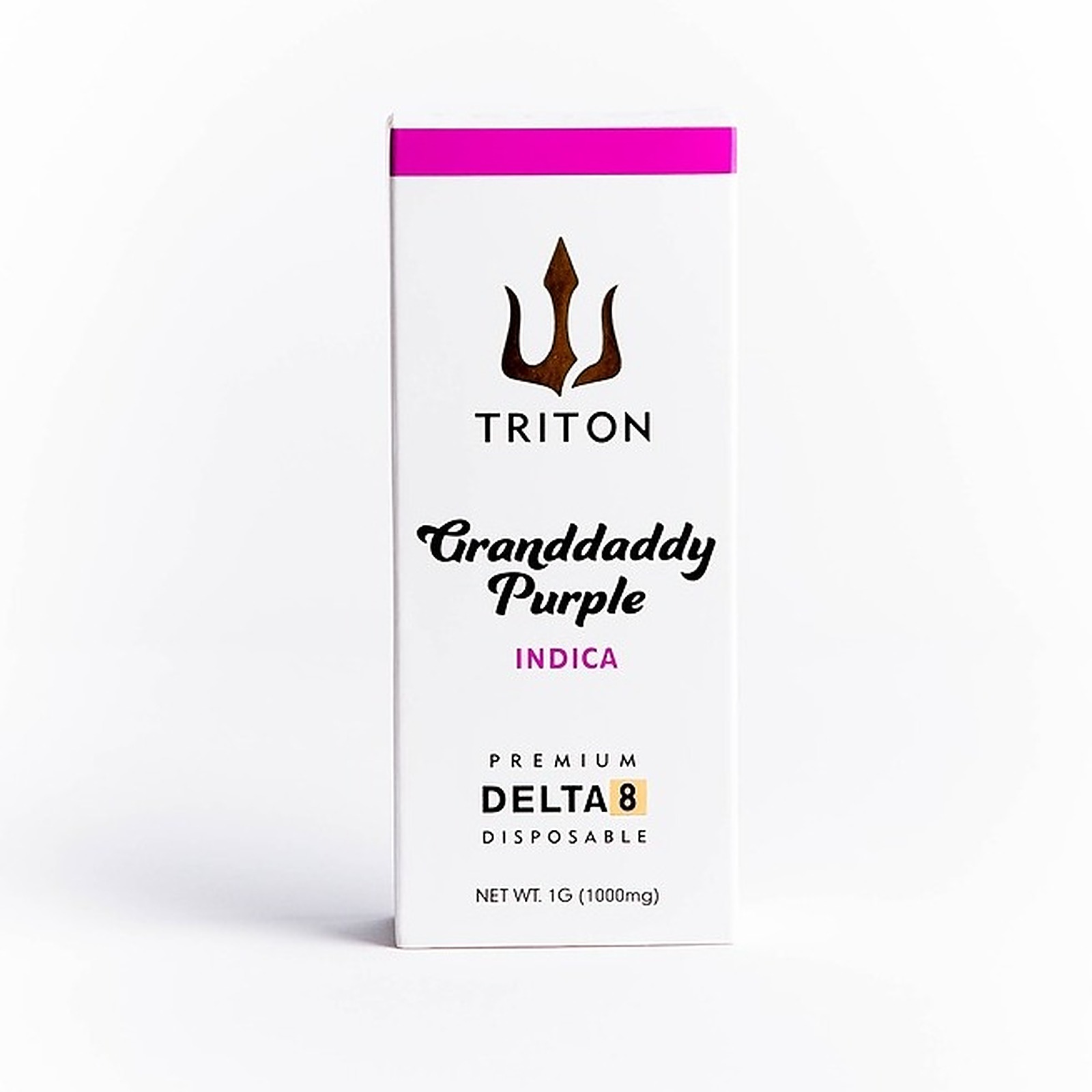 Triton: Delta 8 Grandaddy Purple Disposables- 1 Gram | Leafly