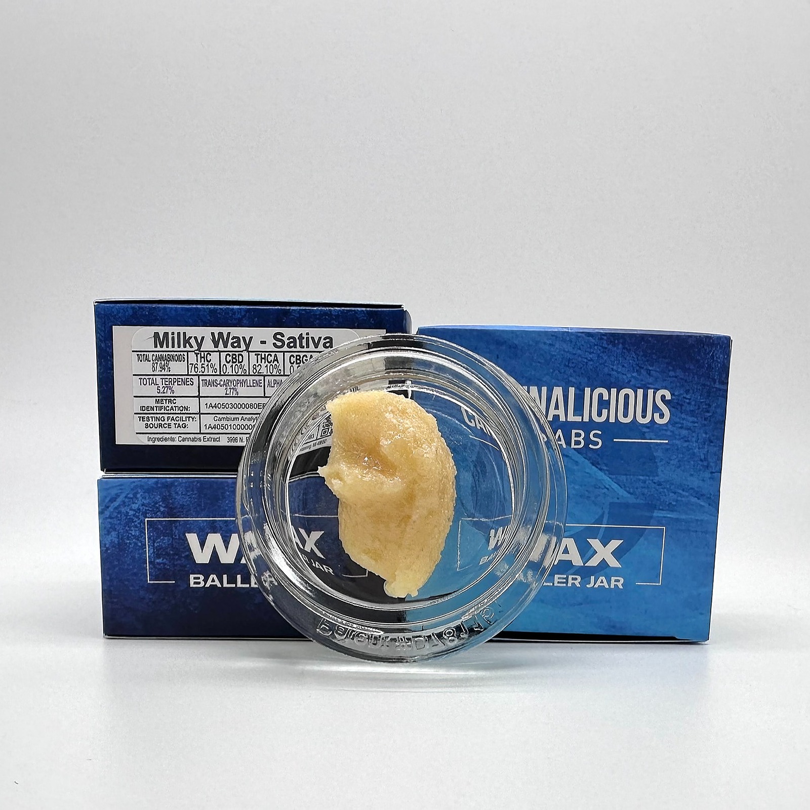 Cannalicious Labs: Milky Way Wax Baller Jar - Sativa | Leafly