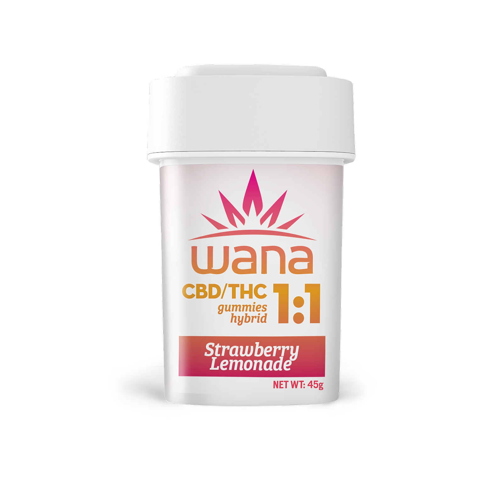 Wana Brands: Classic Strawberry Lemonade 1:1 CBD/THC | Leafly