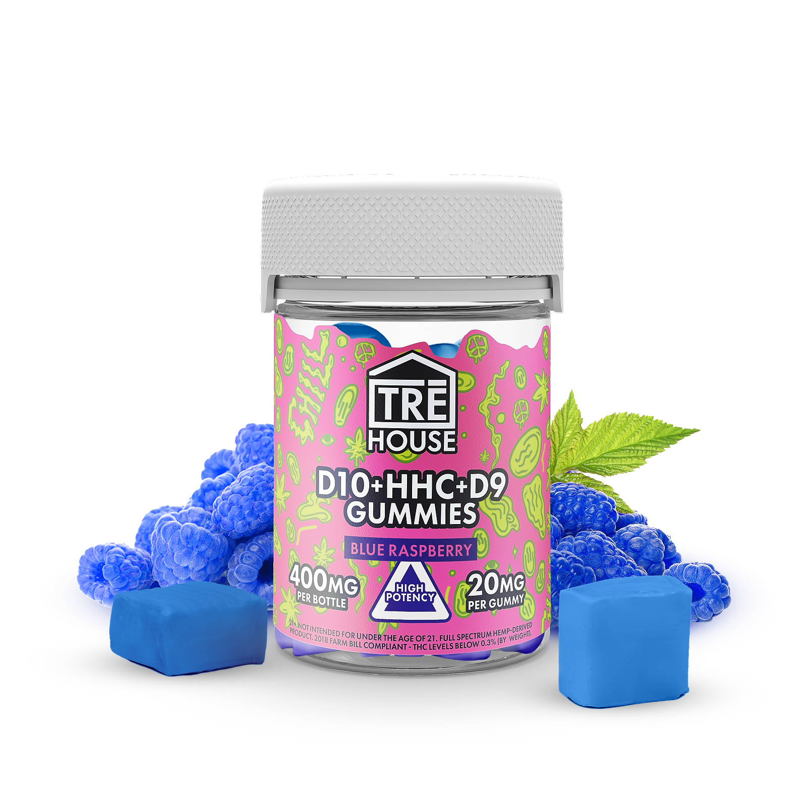 TRĒ House: Delta 10 Gummies with HHC & Delta 9 – 2:1:1 | Leafly