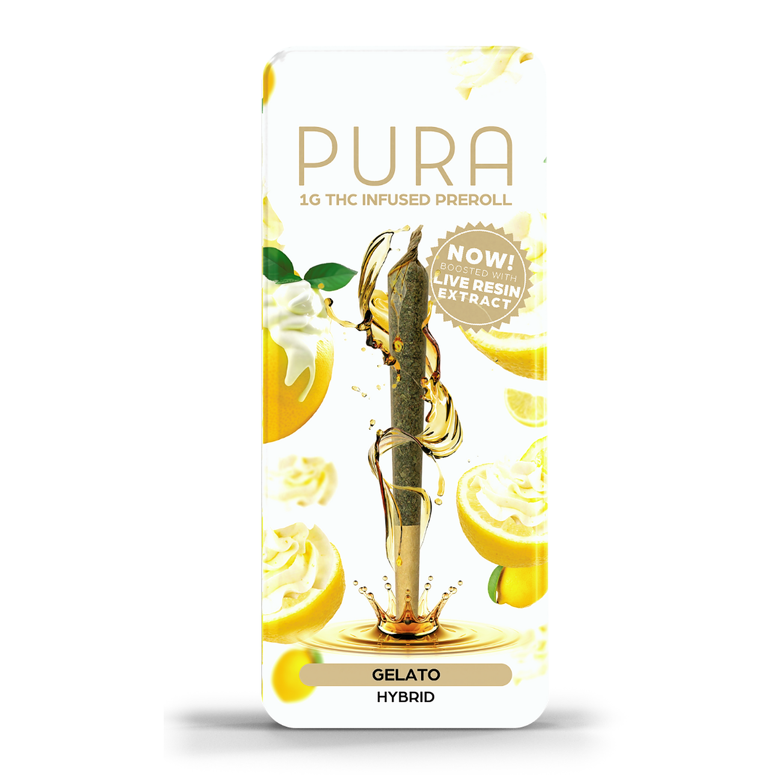PURA Concentrates: 1g Infused PreRoll | Gelato | Leafly