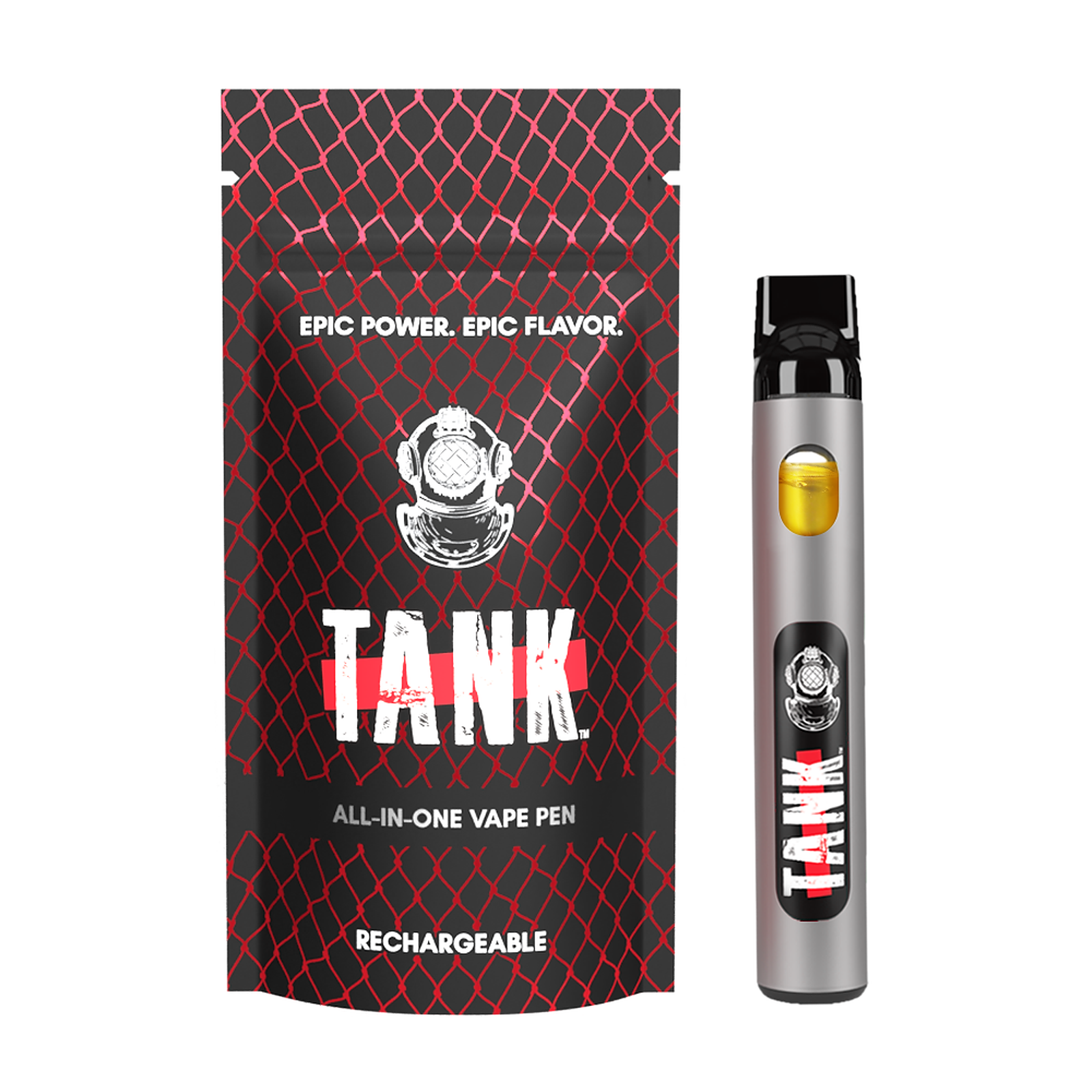 TANK Vapes: Hybrid All-in-One Vape Pen 1g | Leafly