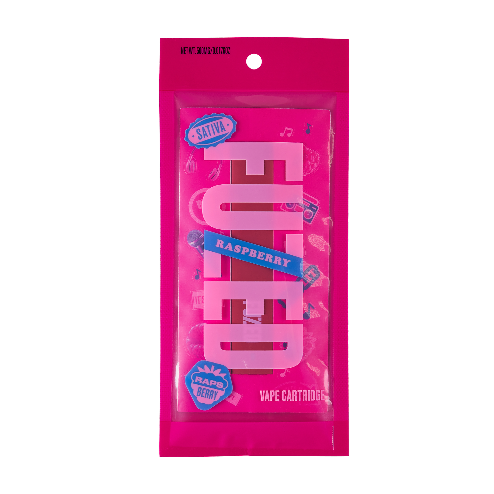 FUZED: FUZED - Raspberry - 0.5g Vape - Sativa | Leafly