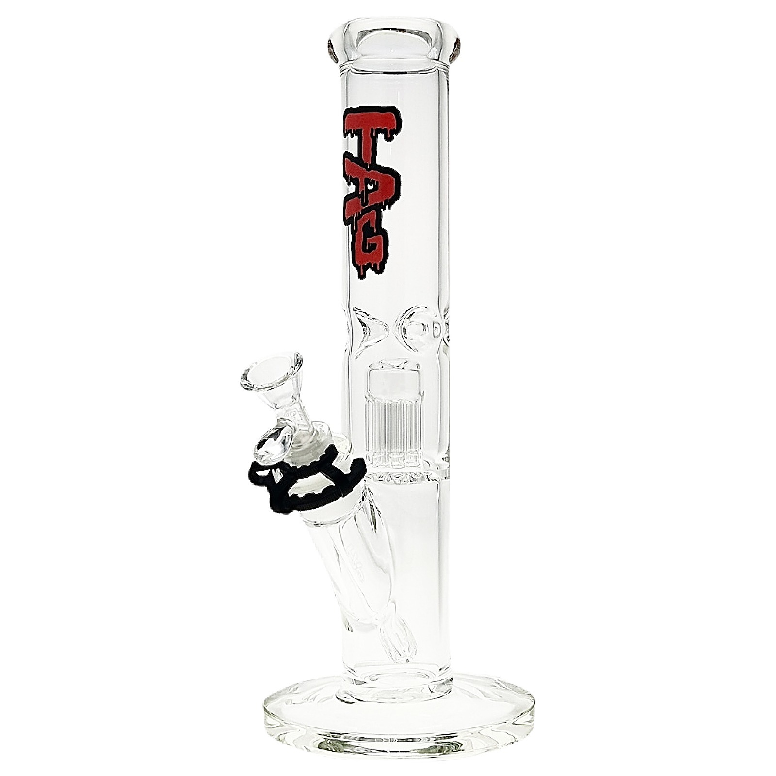 CaliConnected Online Headshop: TAG 13” Tree Perc Straight Tube Bong ...