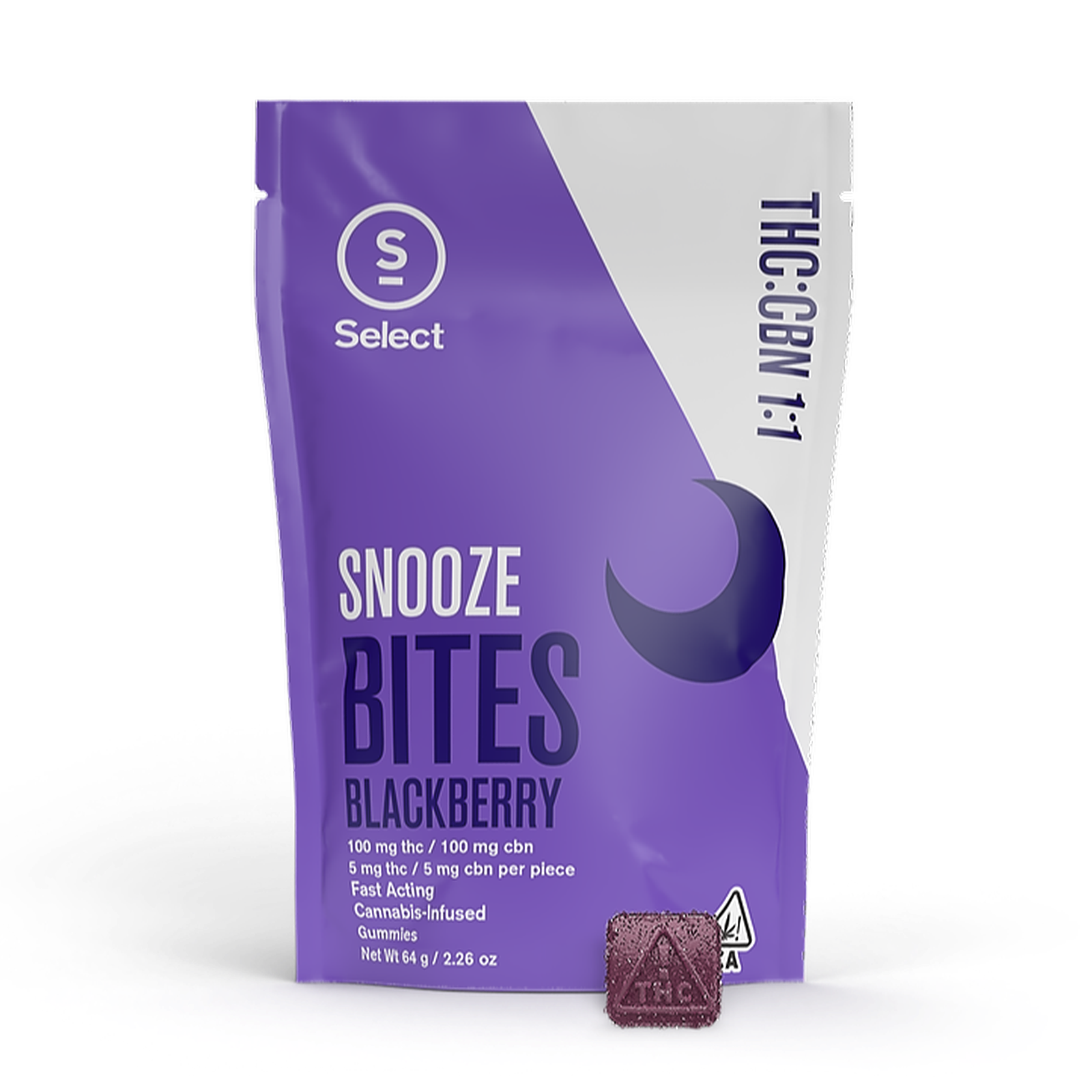 Select Oil: Select Snooze Bites 1:1 THC/CBN | Leafly