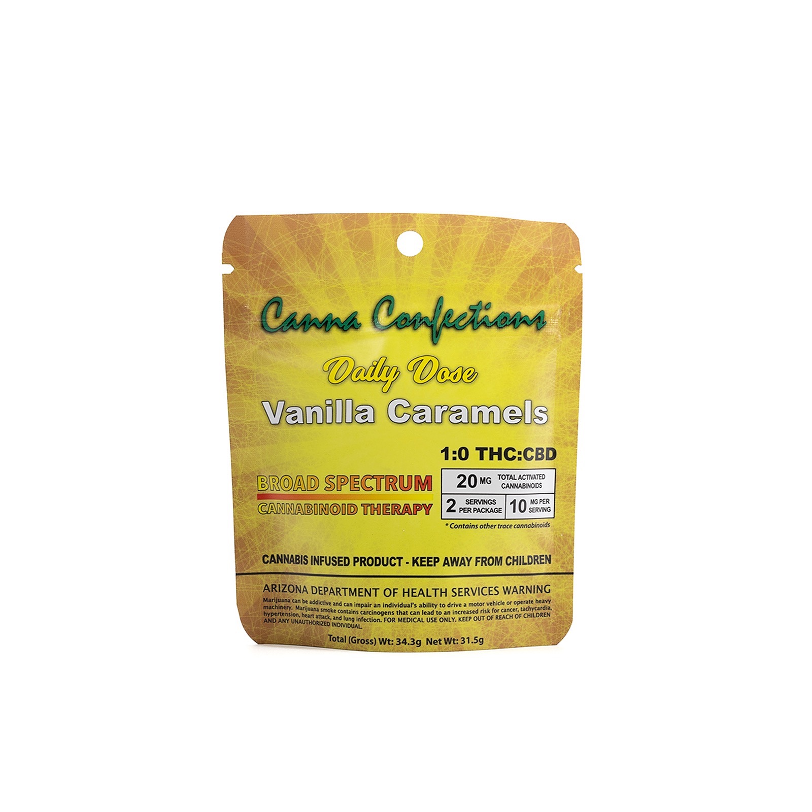 Canna Confections: Canna Confections - Daily Dose Vanilla Caramels ...