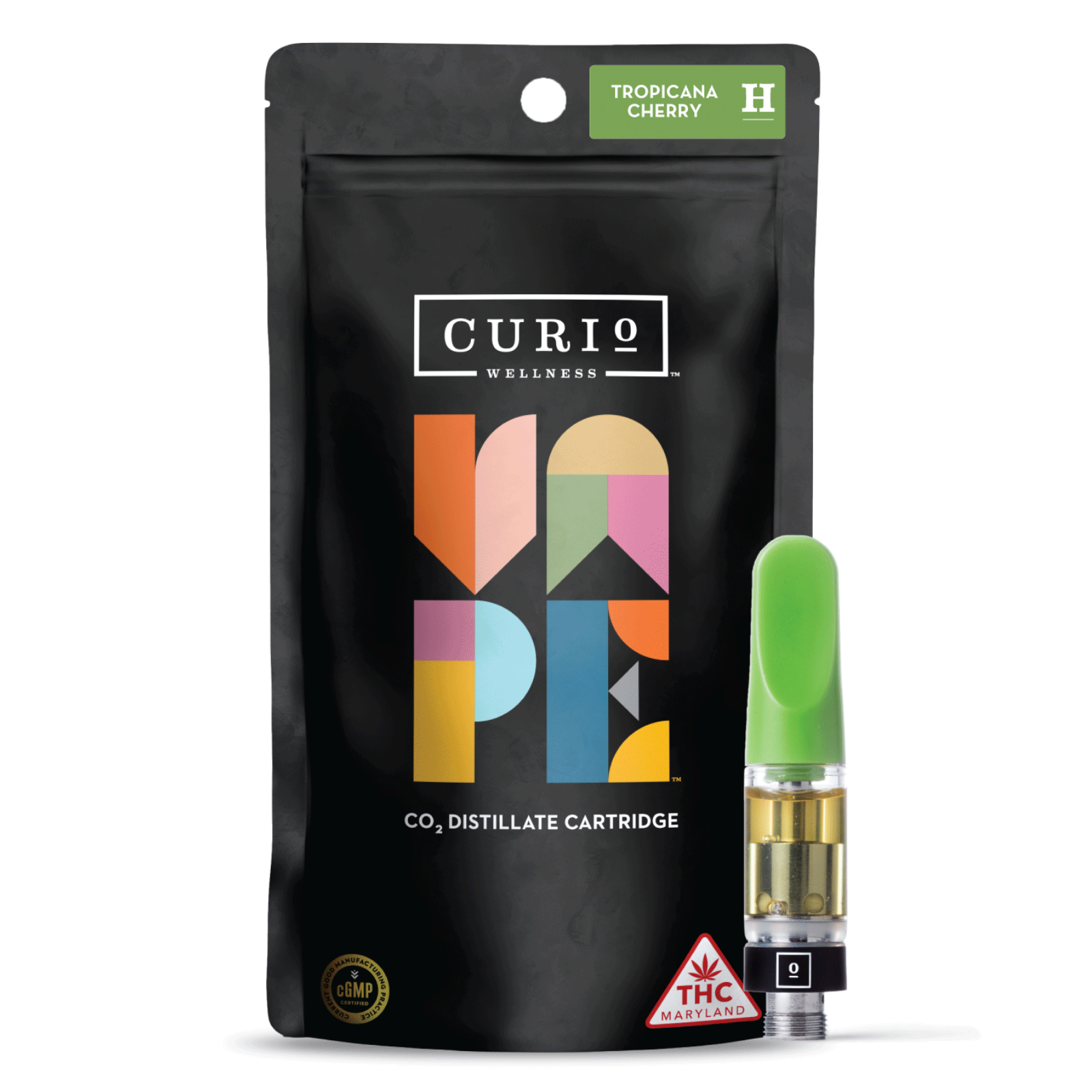 Curio Wellness: Tropicana Cherry Vape Cartridge [1g] | Leafly