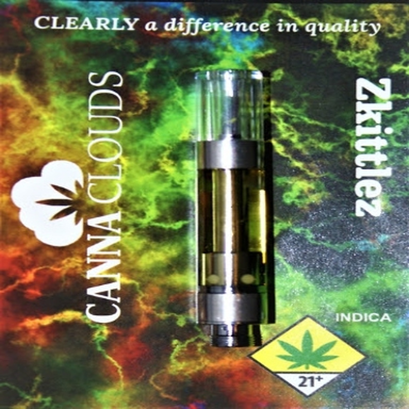 Canna Clouds: Zkittlez Cartridge 1g | Leafly