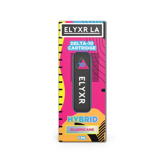 Elyxr: Delta 10 Disposable 1 Gram (1000mg) | Hybrid ~ Slurricane | Leafly