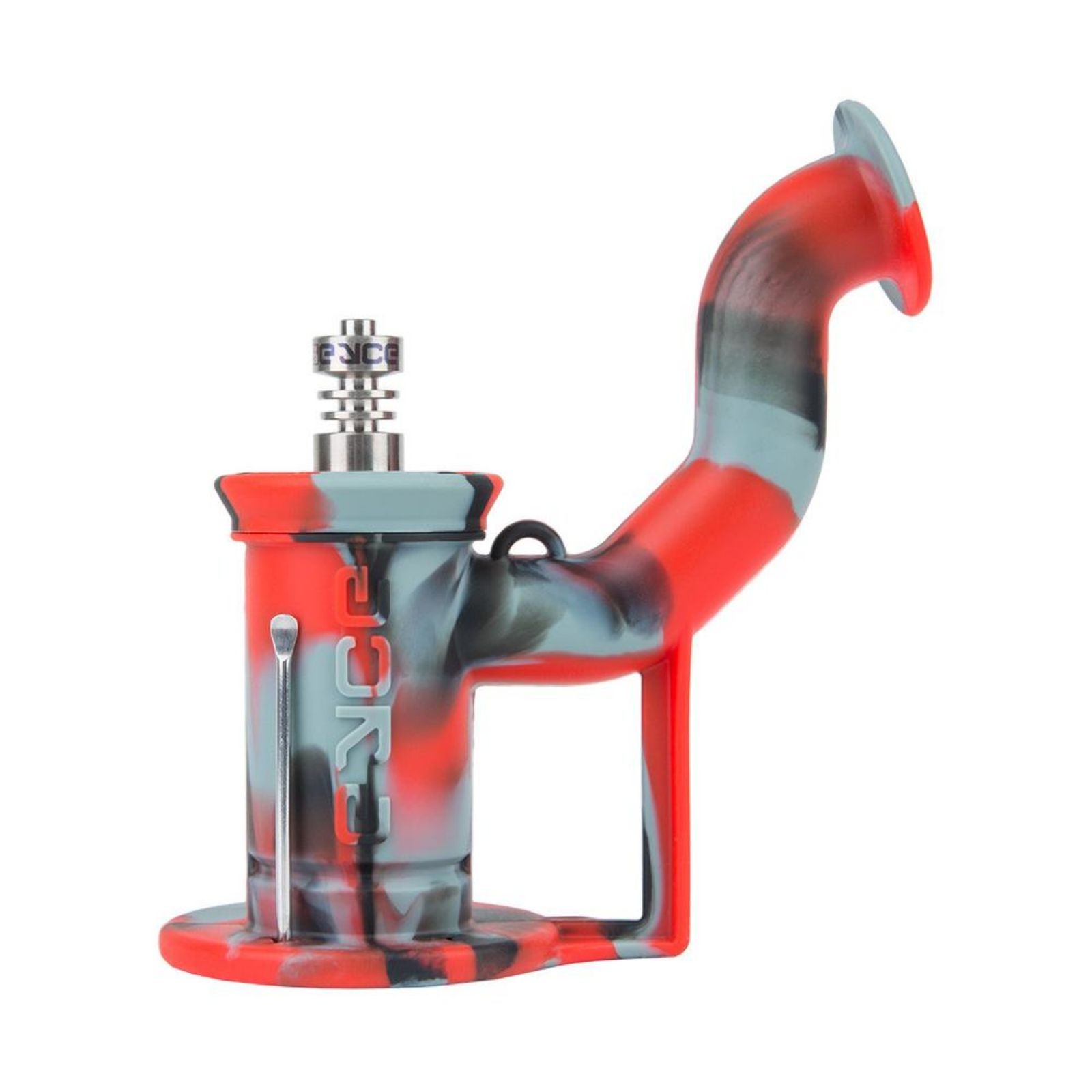 Stash Lab Technologies: 6" EYCE Silicone Dab Rig- Assorted Colors | Leafly