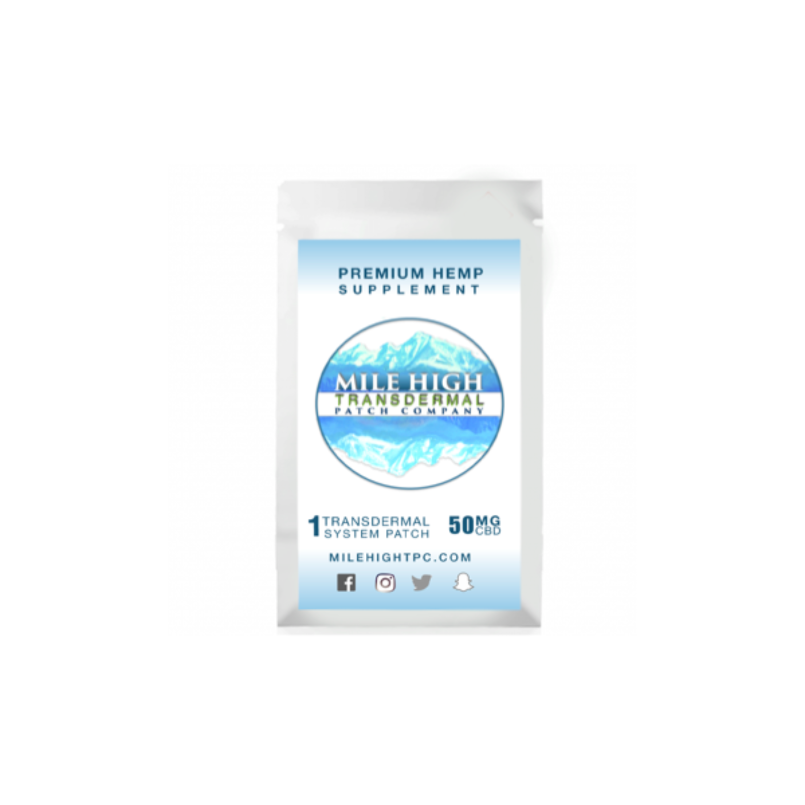 Mile High Transdermal Patch Company: High CBD Transdermal Patch 50 mg ...