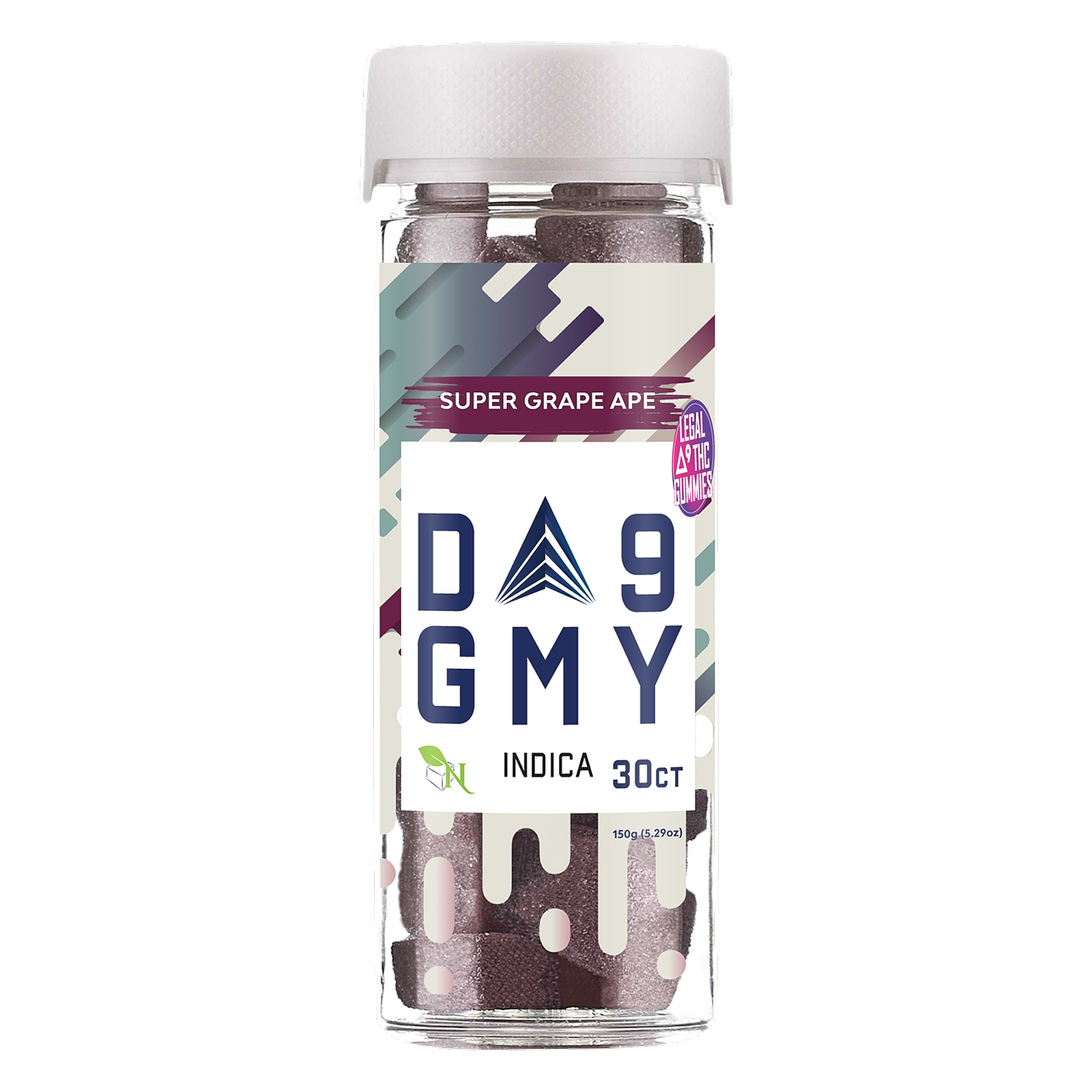 A Gift From Nature: Delta 9 Gummies Super Grape Ape – INDICA | Leafly