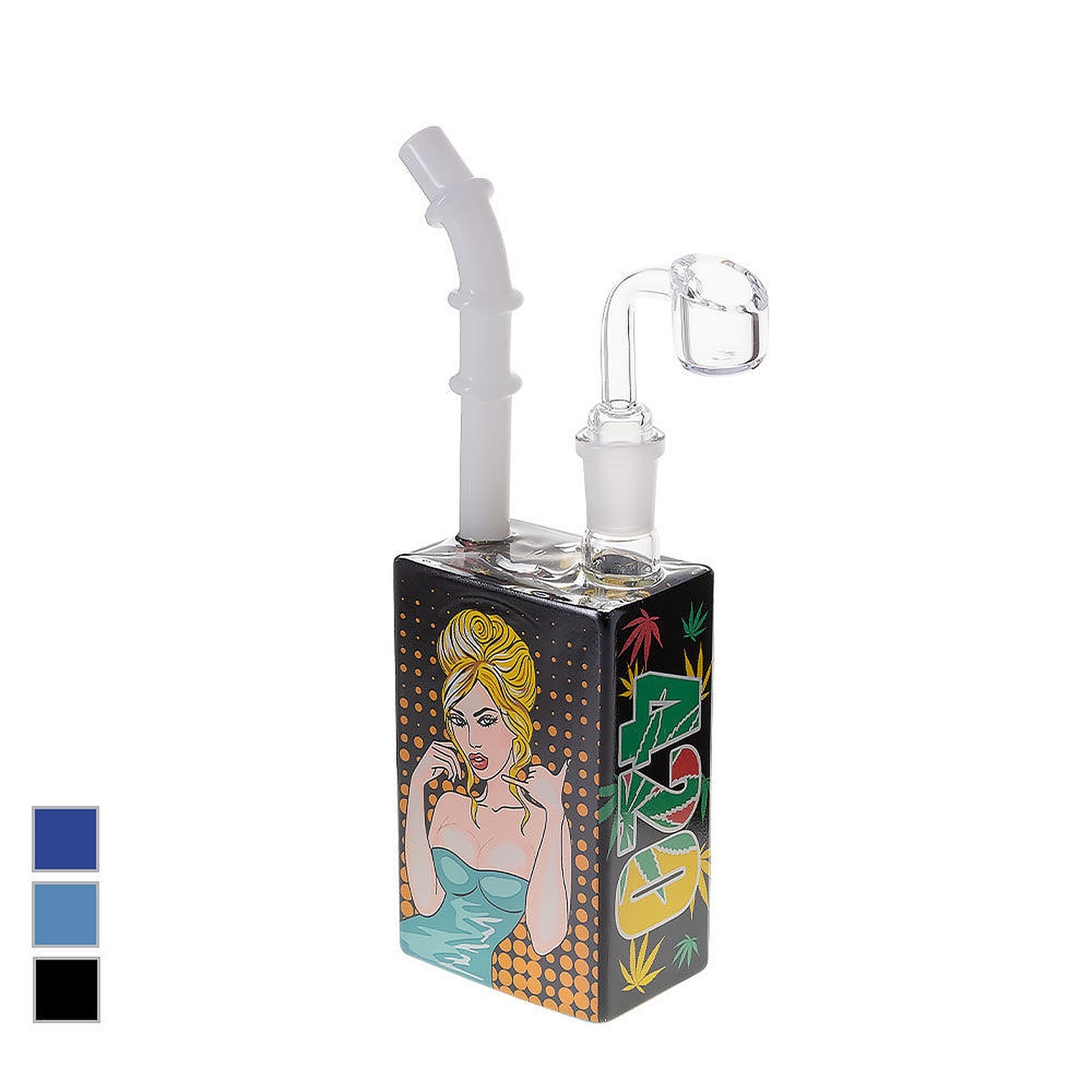 Smoking Outlet: Pin-Up Paula Juice Box Dab Rig | Leafly